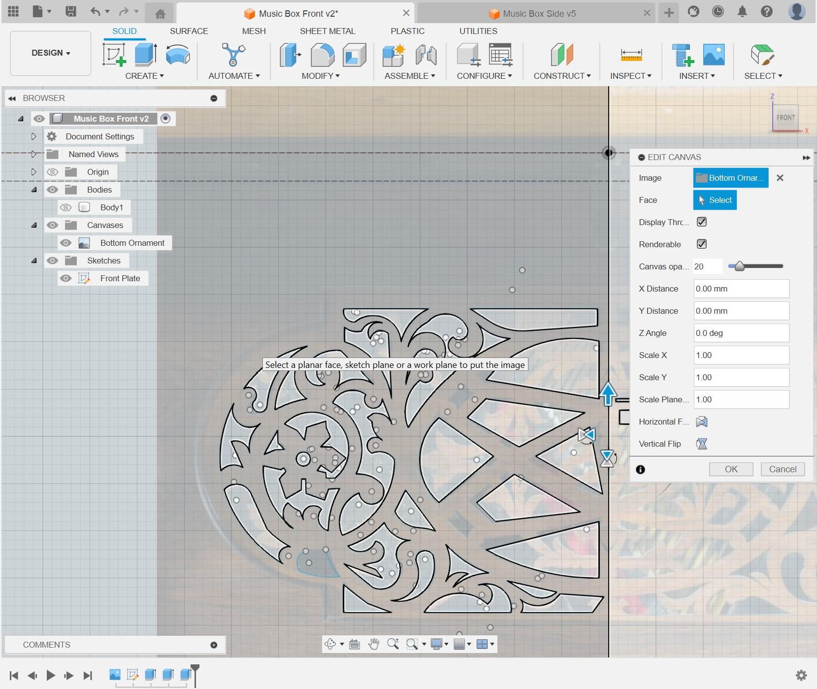 Acoustic Piano Music Box - Laser Cut (Customizable Gift) : 18 Steps ...