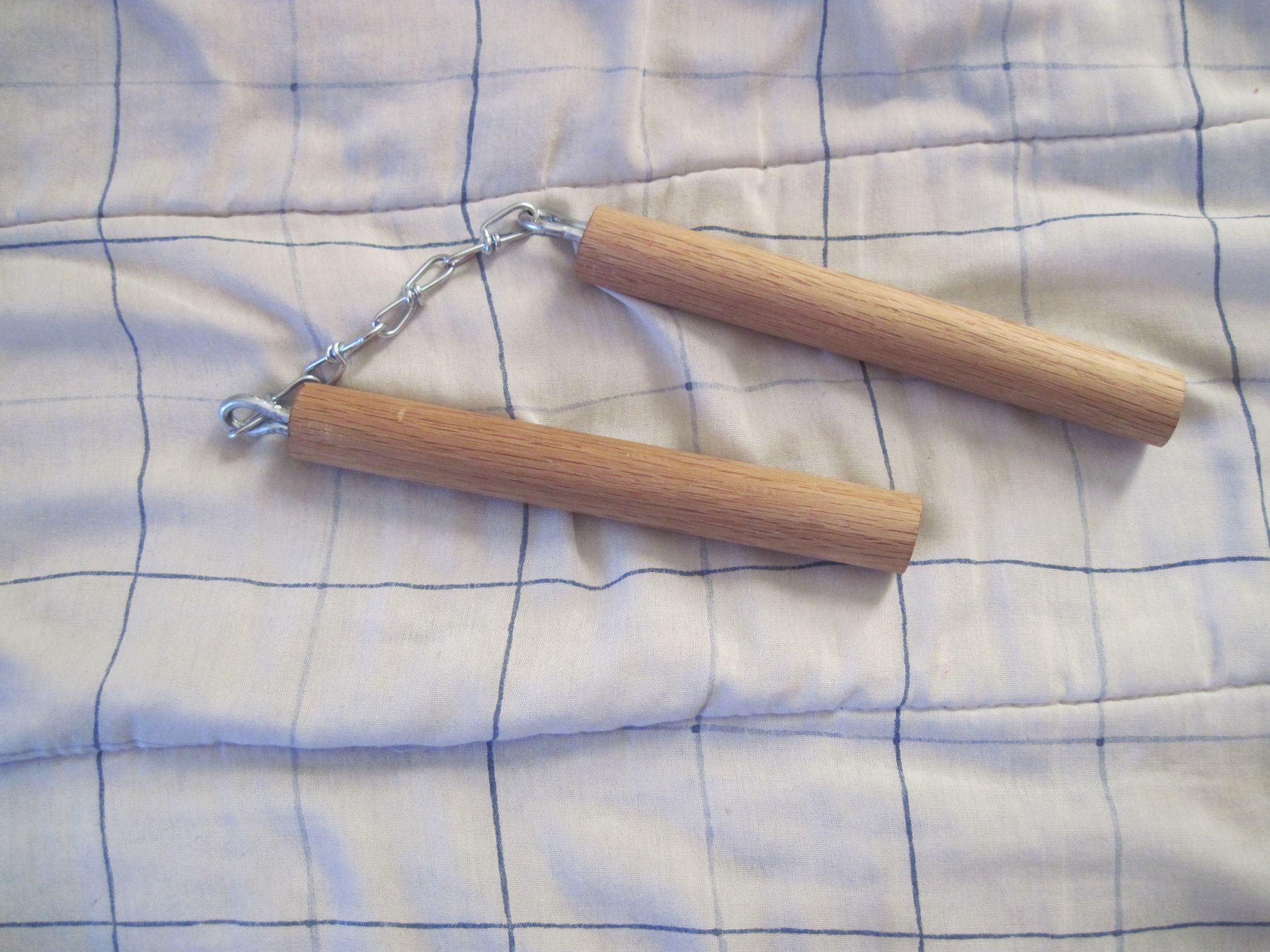 Super Simple Wooden Nunchucks. : 4 Steps - Instructables