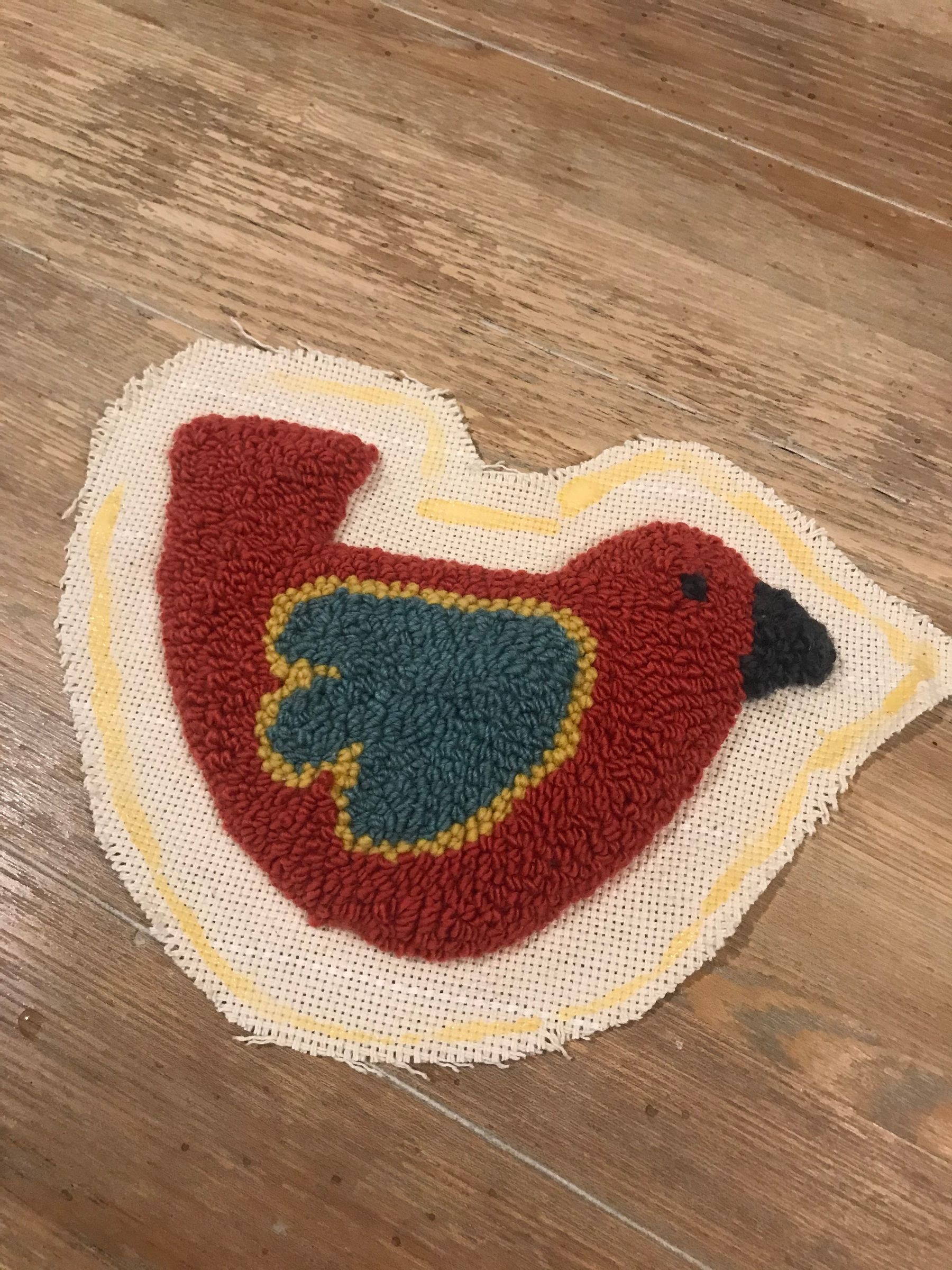 Punch Needle Hanging Bird : 16 Steps (with Pictures) - Instructables