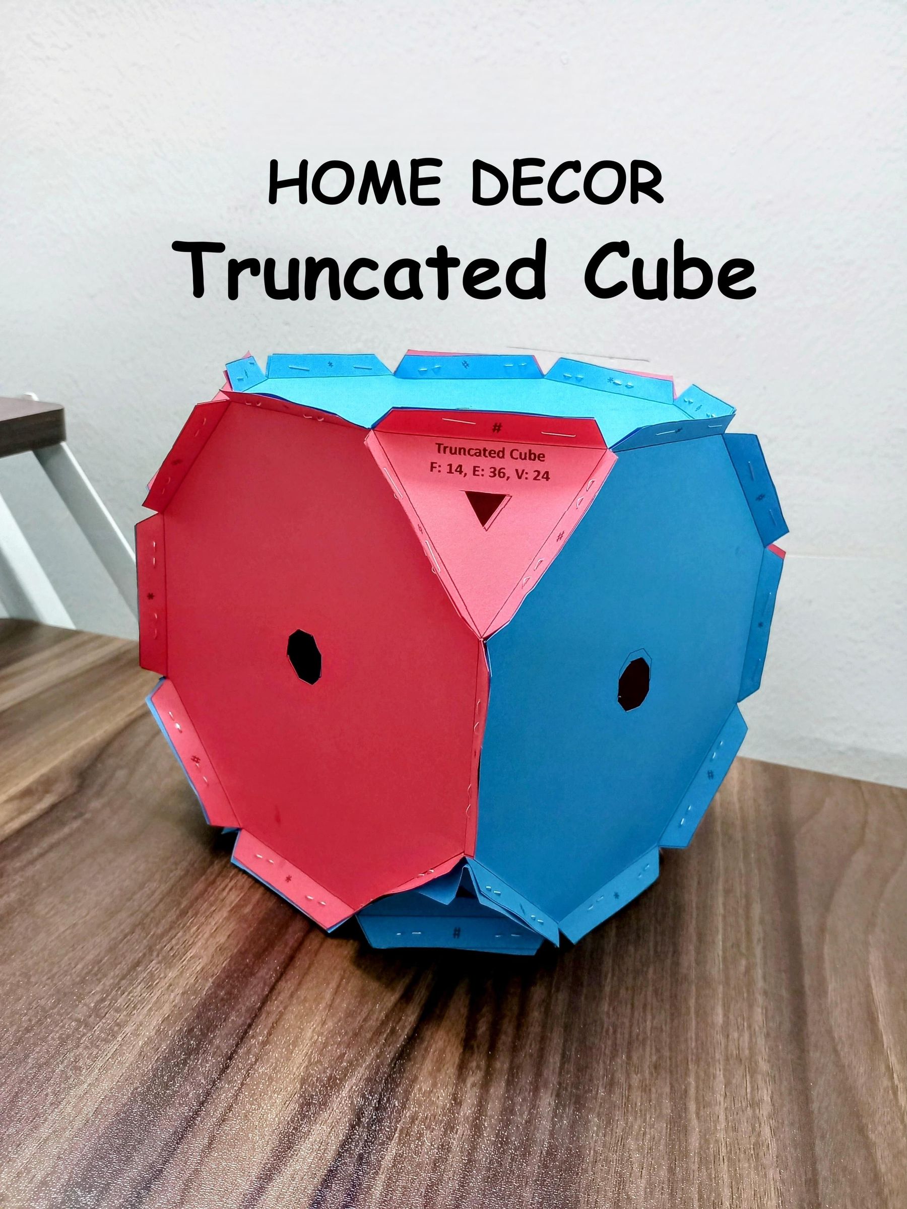 Archimedean Lantern: DIY Truncated Cube From Paper : 3 Steps (with Pictures) - Instructables