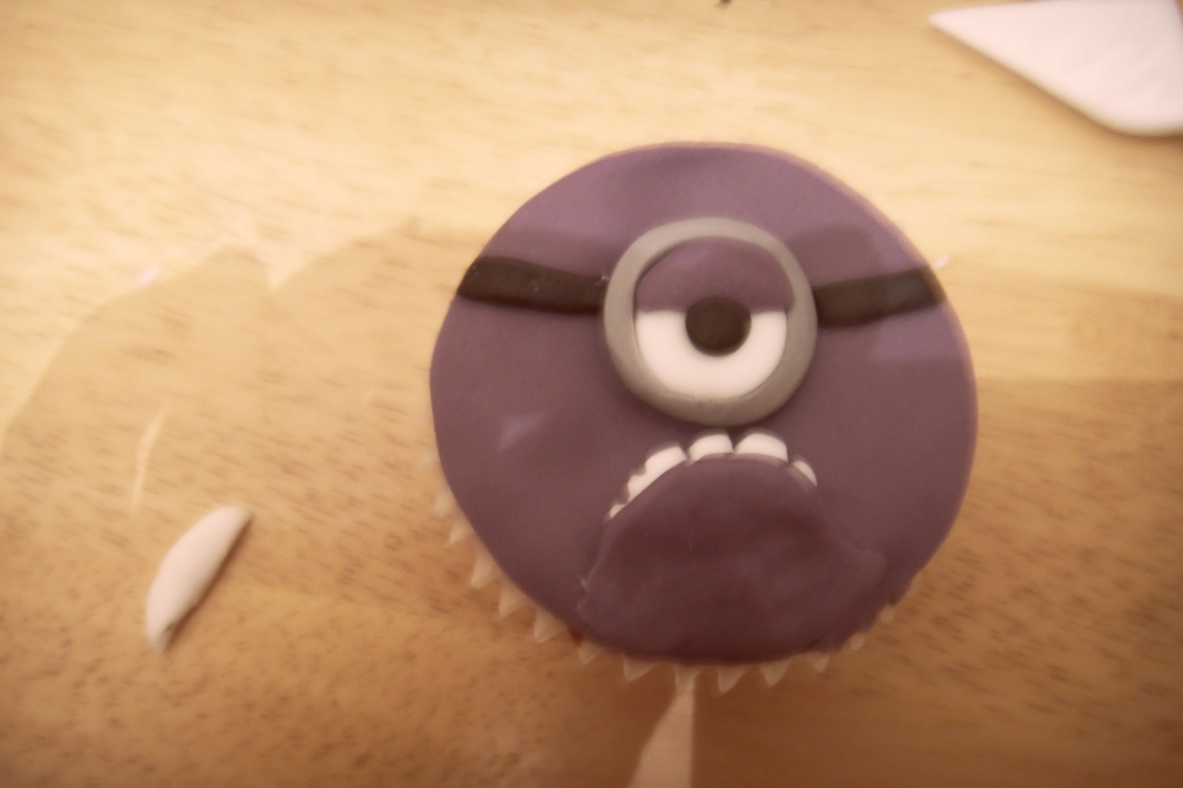 Evil Minion Cupcakes