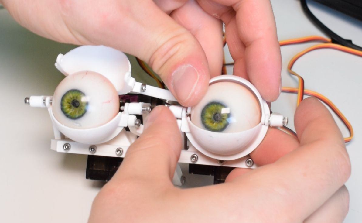 DIY Compact 3D Printed Animatronic Eye Mechanism : 4 Steps (with Pictures) - Instructables