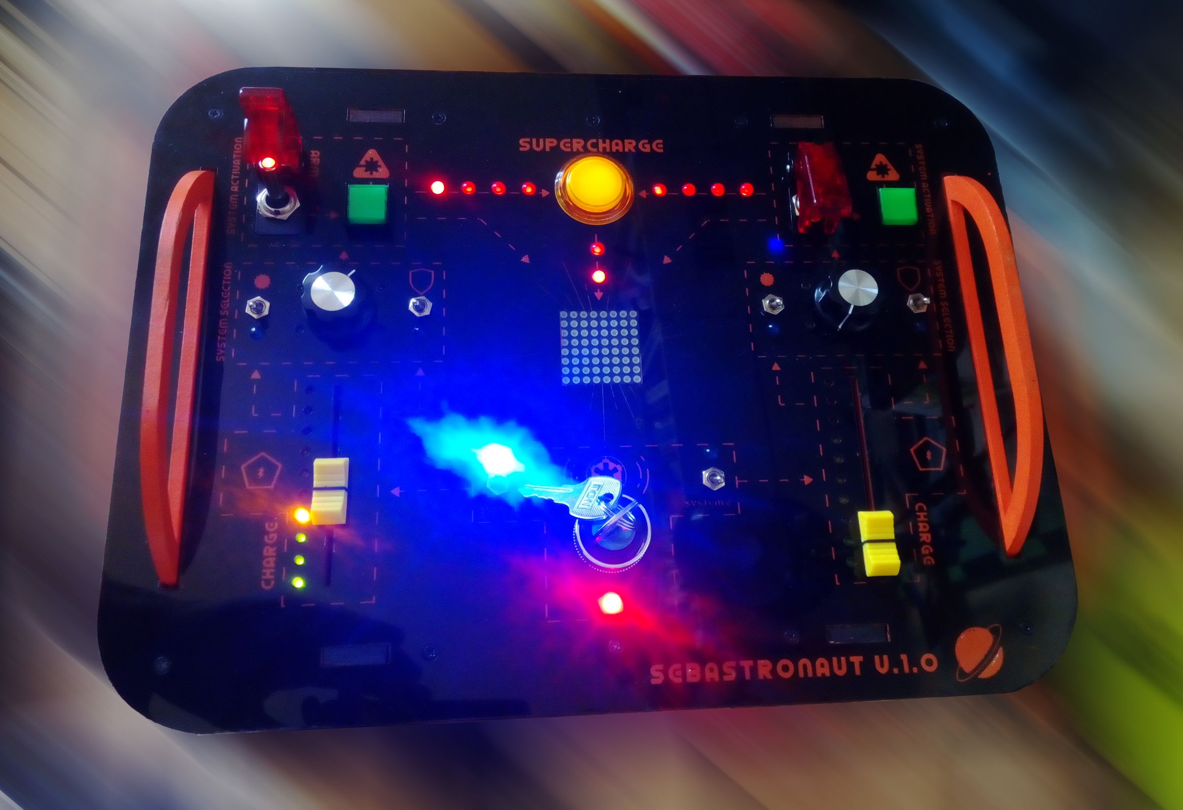 Spaceship Control Panel - Laser Cut Arduino Toy : 11 Steps (with ...