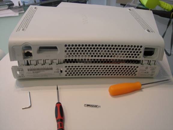 Xbox 360 Arcade Back