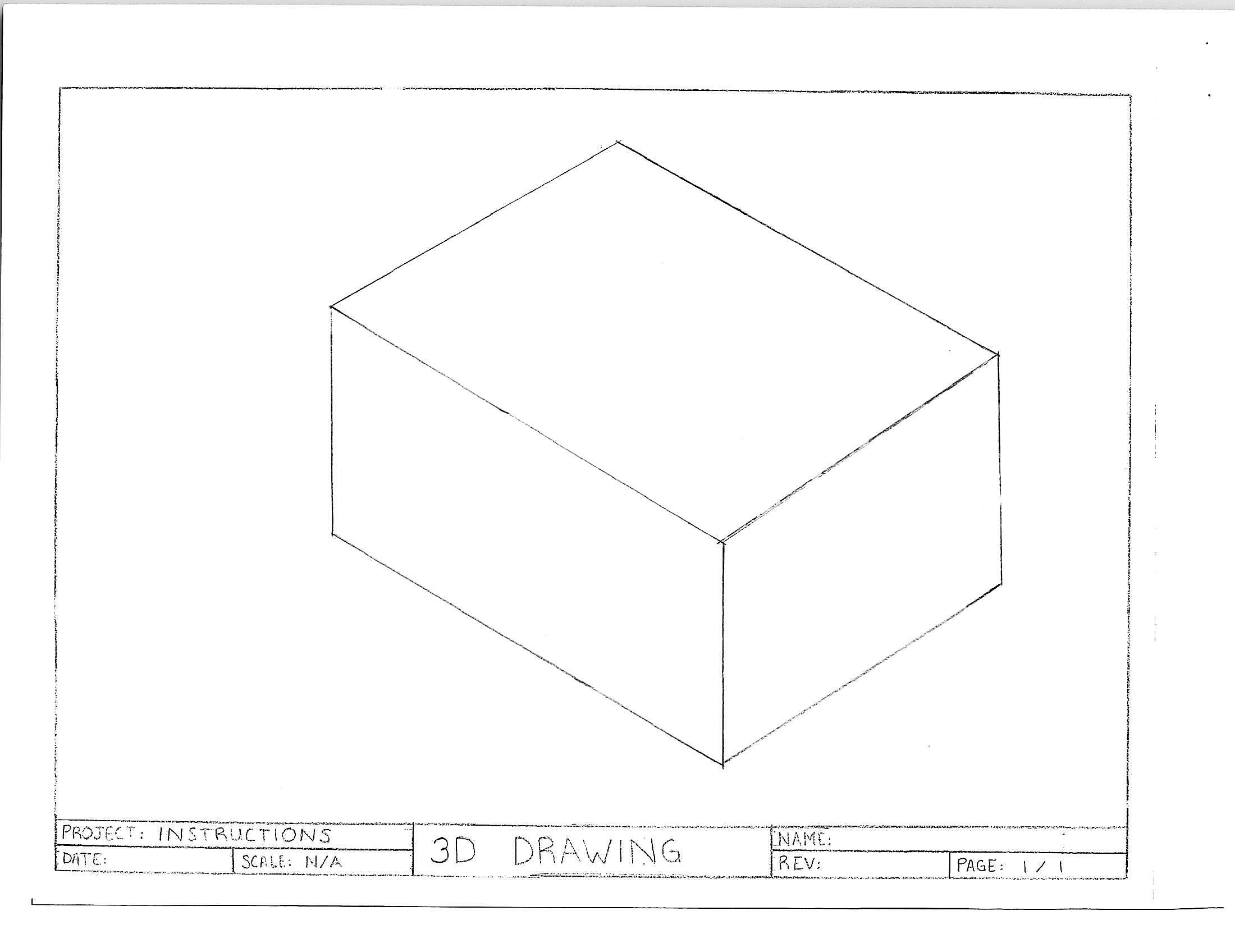 Technical Drawing in Three Dimensions : 10 Steps - Instructables