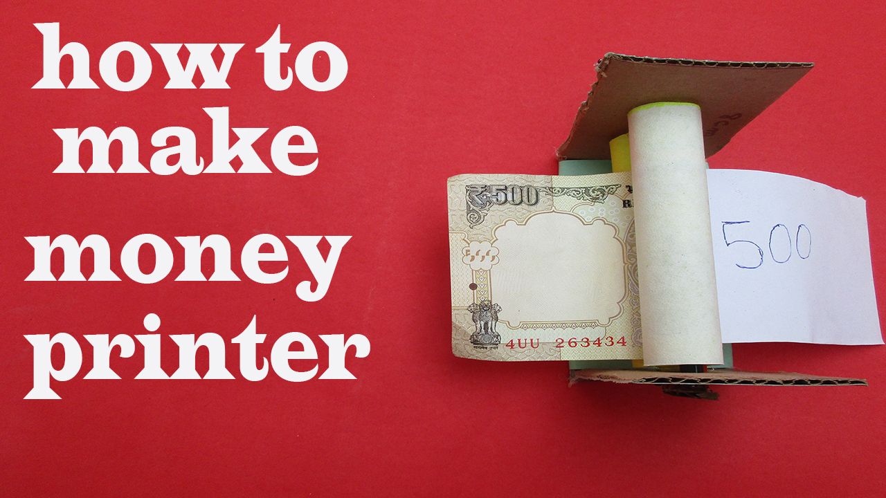 How to Make Money Printer (simple Magic Trick) - Instructables