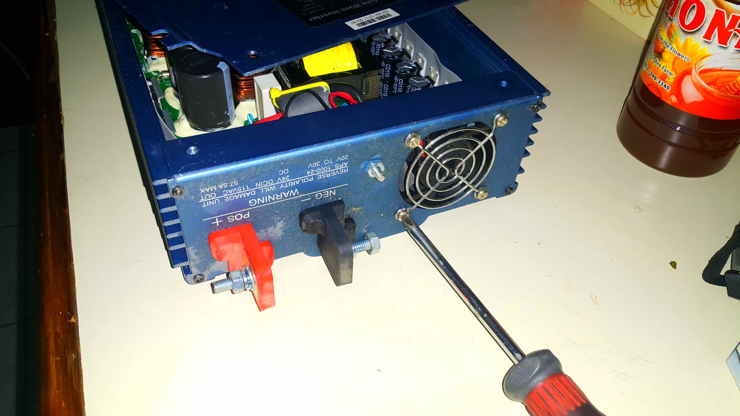 Upgrading My Inverter's Cooling Fan. : 6 Steps - Instructables