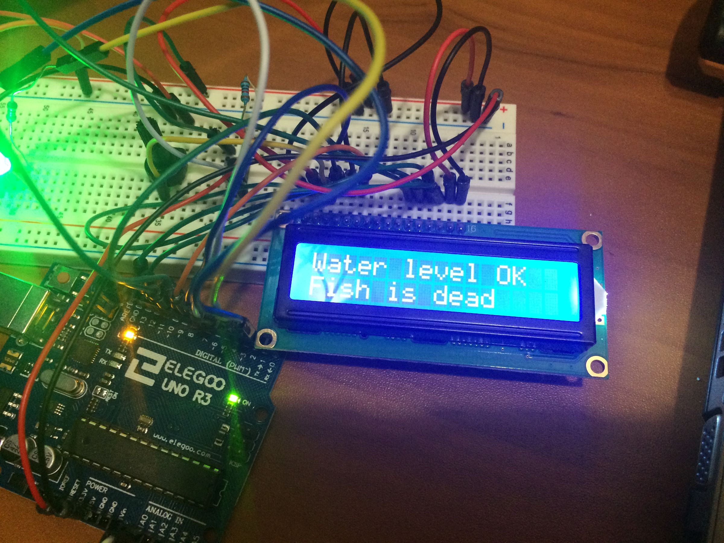 Project 2 - Fish Tank Monitor : 5 Steps - Instructables