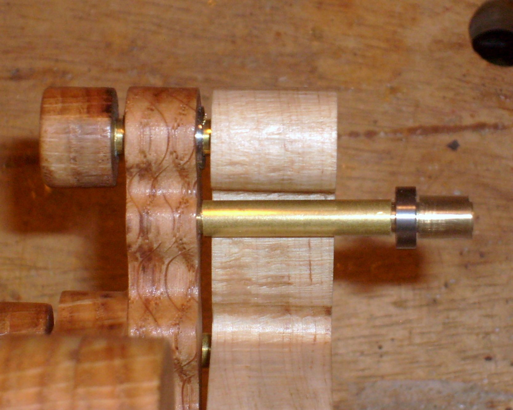 A Wood Gear Clock With a Unique Drive Mechanism : 34 Steps (with ...