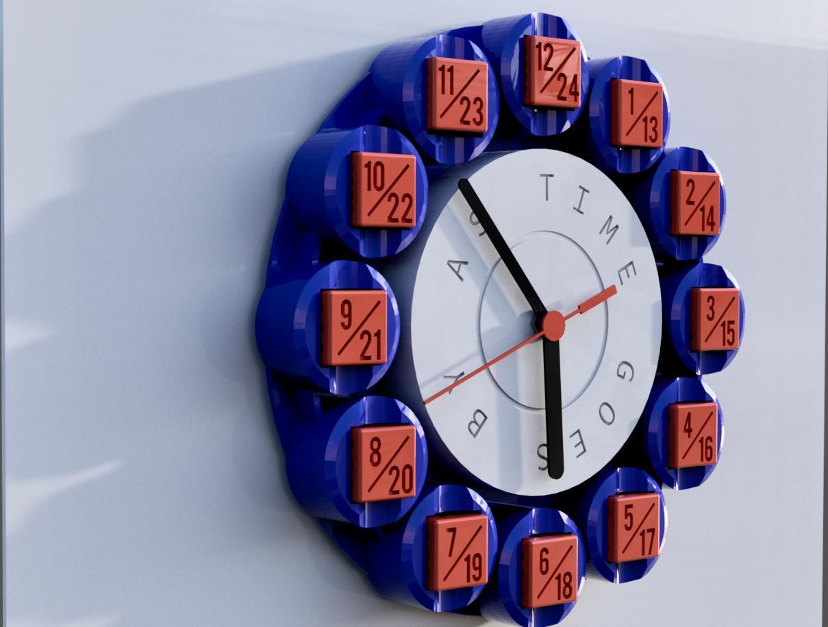 Learning Clock - Versatile - 3D Printed : 6 Steps (with Pictures ...