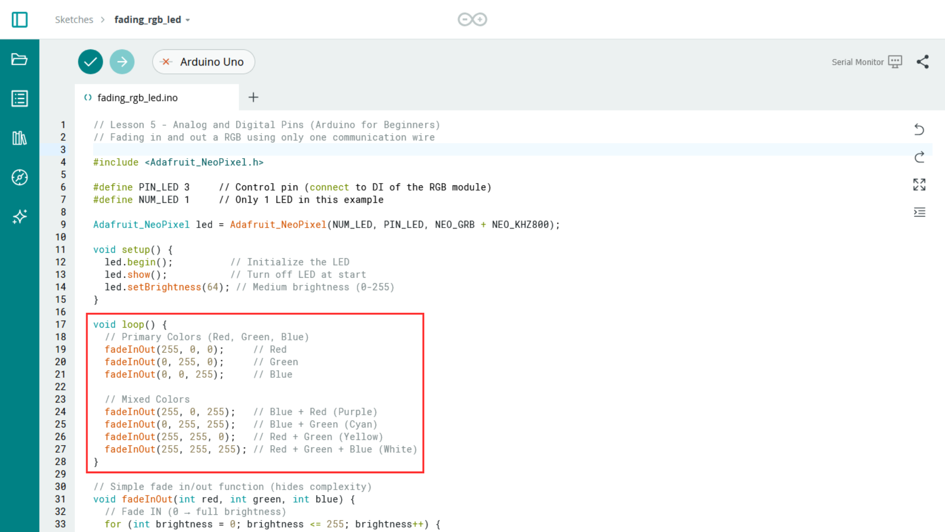 Understanding Digital and Analog Pins in Arduino - Lesson #5 : 11 Steps ...