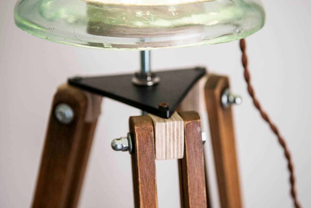 Glass Insulator Lamp : 4 Steps (with Pictures) - Instructables