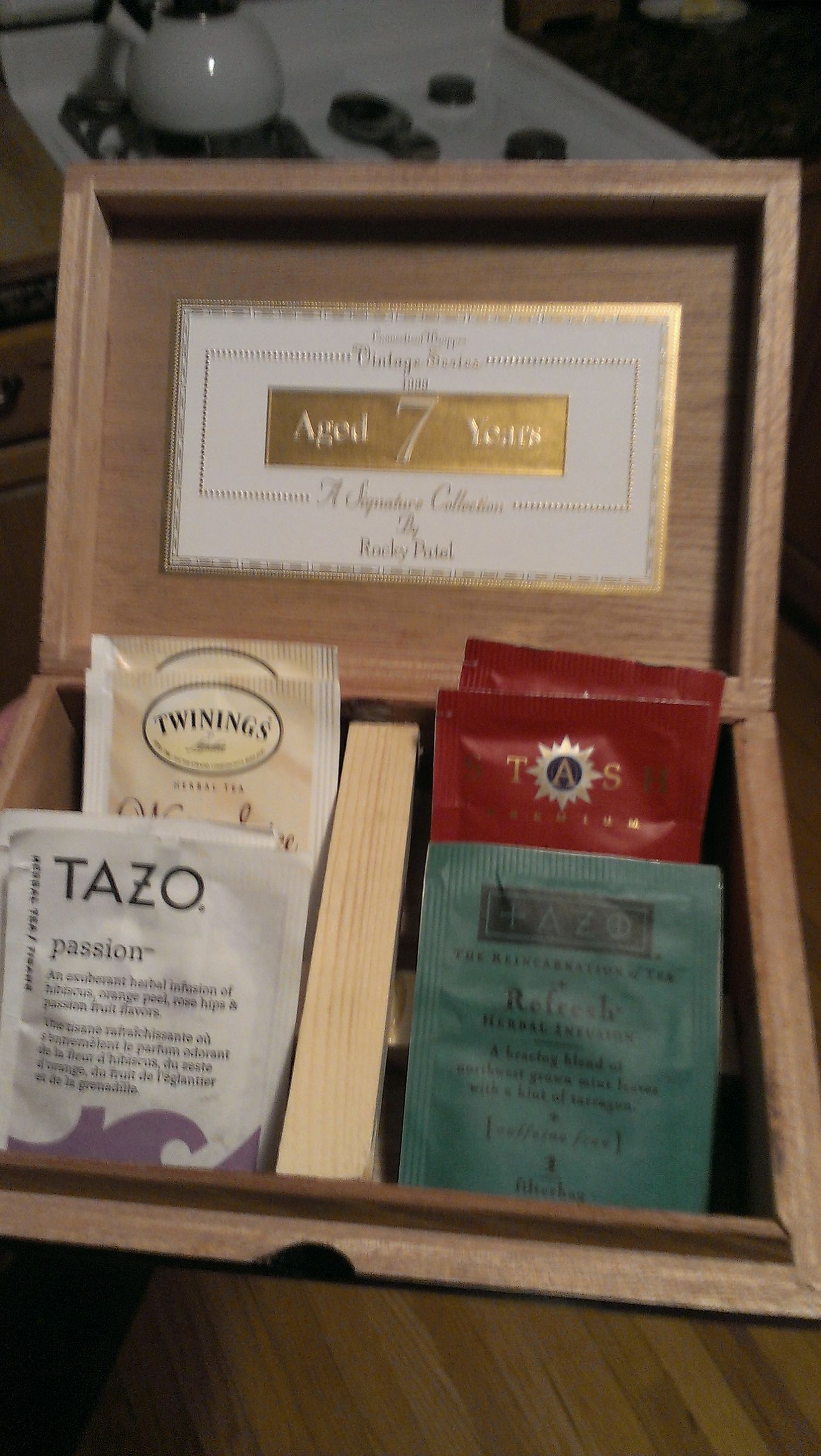 Upcycled Tea Bag Organizer : 4 Steps - Instructables