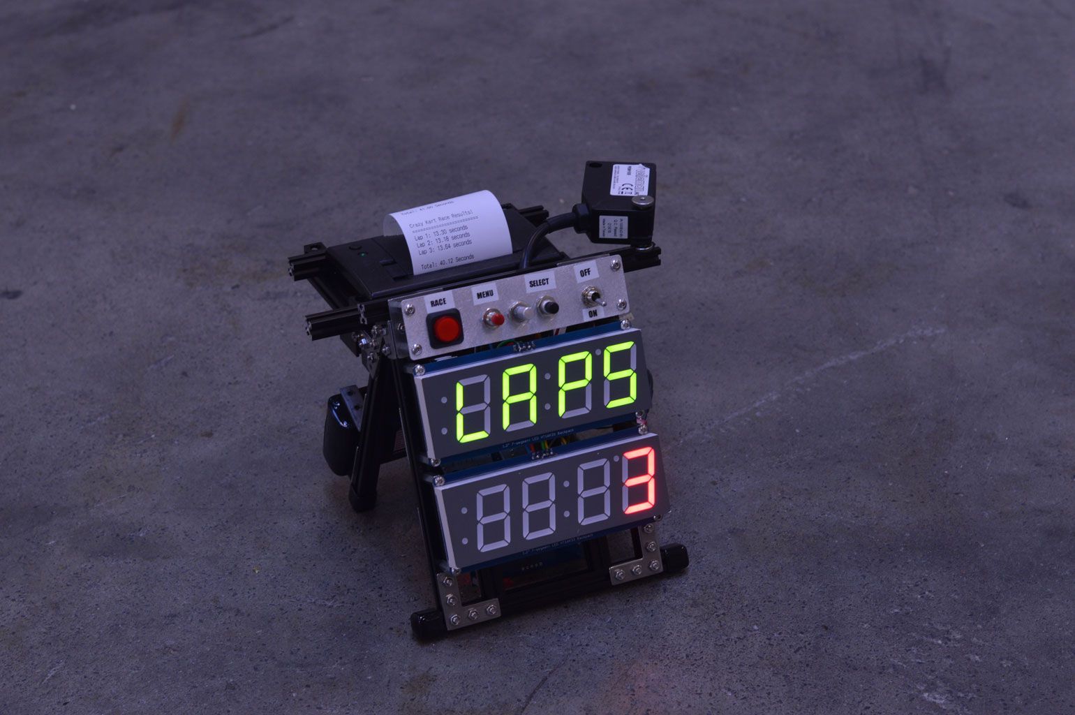 Arduino Based Lap Timer : 4 Steps (with Pictures) - Instructables