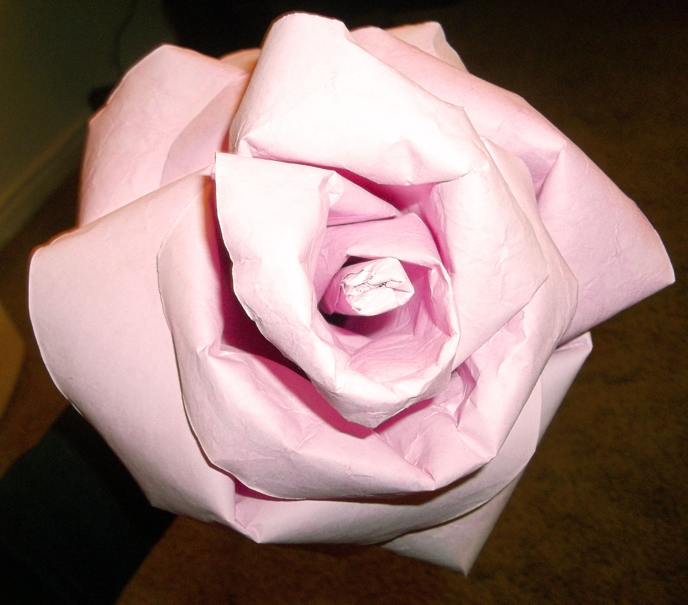 DIY Giant Paper Rose : 4 Steps (with Pictures) - Instructables