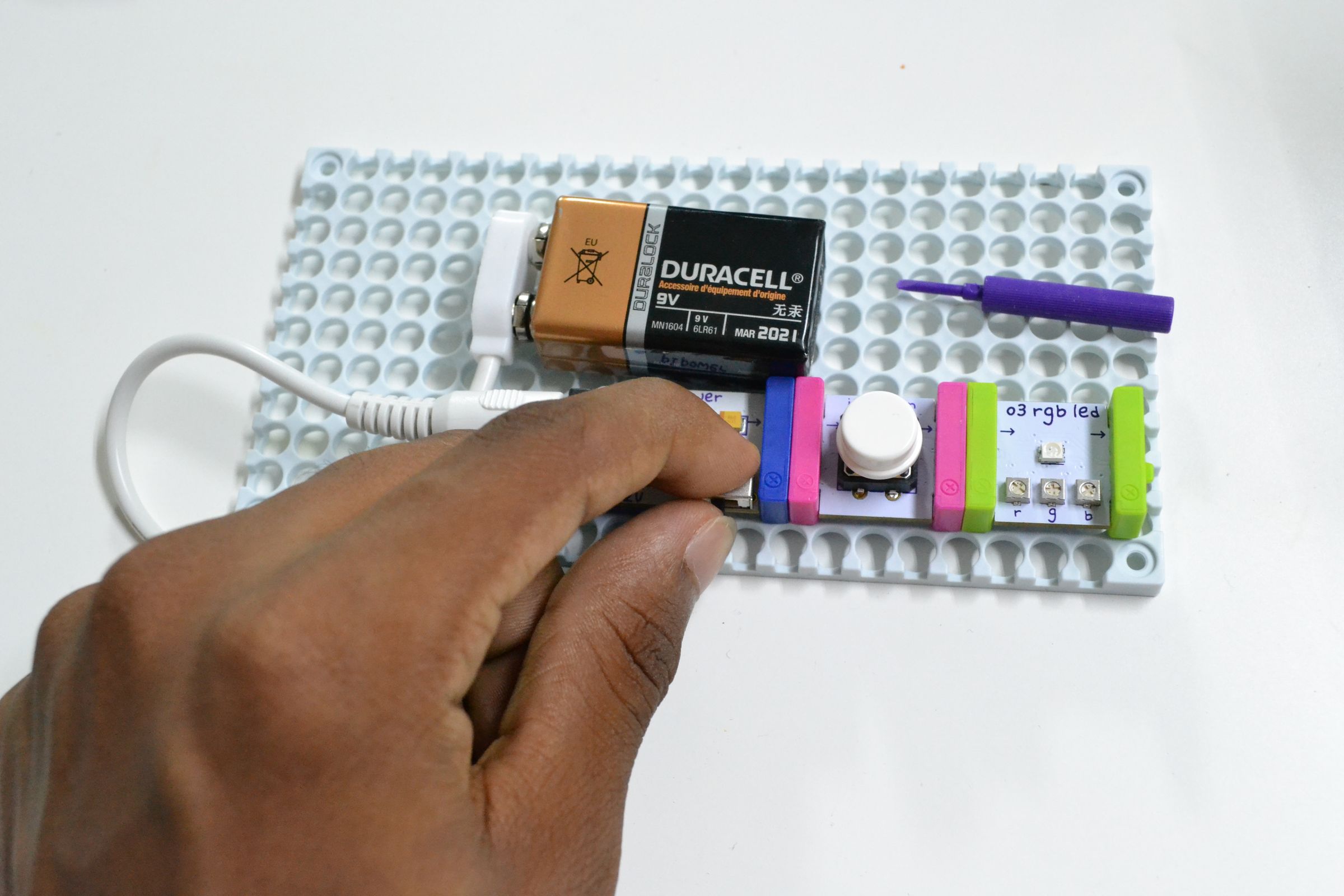 How to Make a RGB LED Light Controlled by a Button : 4 Steps ...
