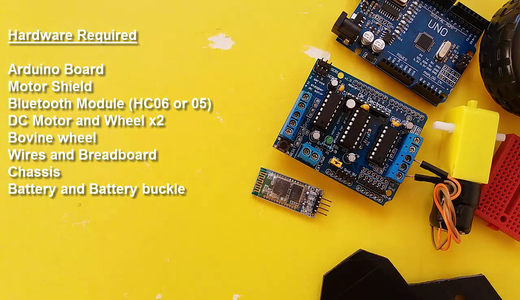 Arduino Voice Controlled Robot Bluetooth And Smartphone 4 Steps 9602