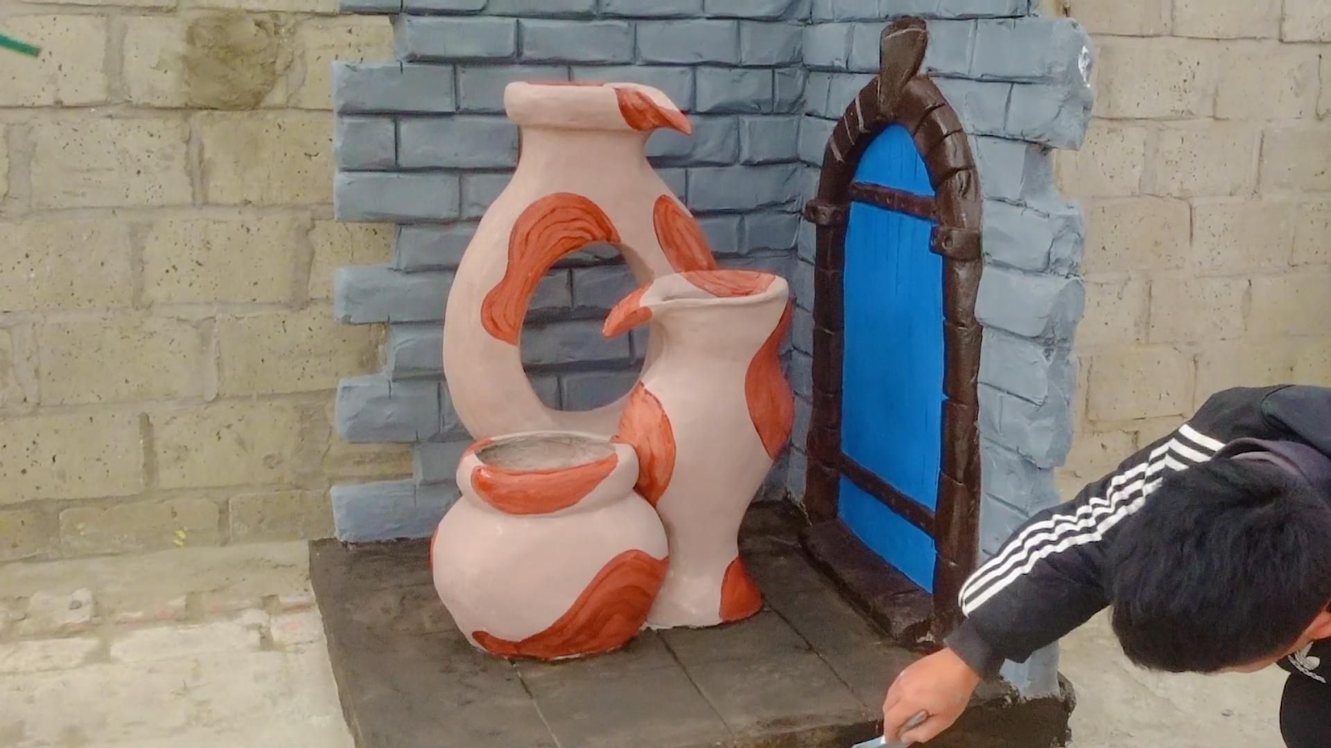 Rustic Pot Fountain: a Handcrafted Oasis for Home : 8 Steps (with ...