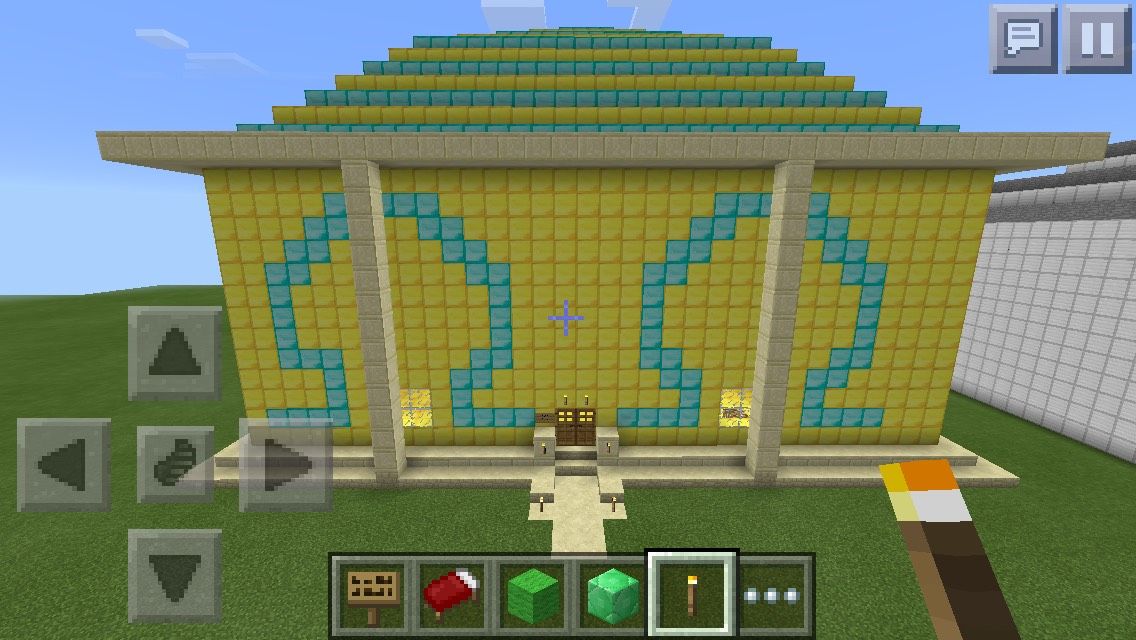 Percy Jackson Poseidon Cabin Minecraft