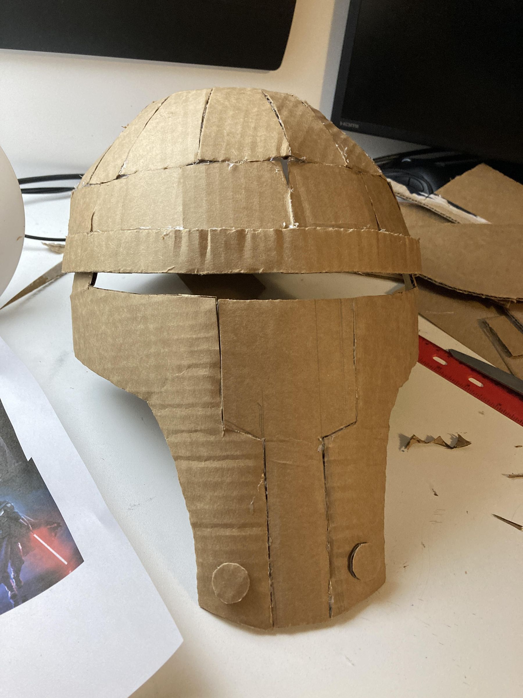 How to Make a Cardboard Helmet : 6 Steps (with Pictures) - Instructables