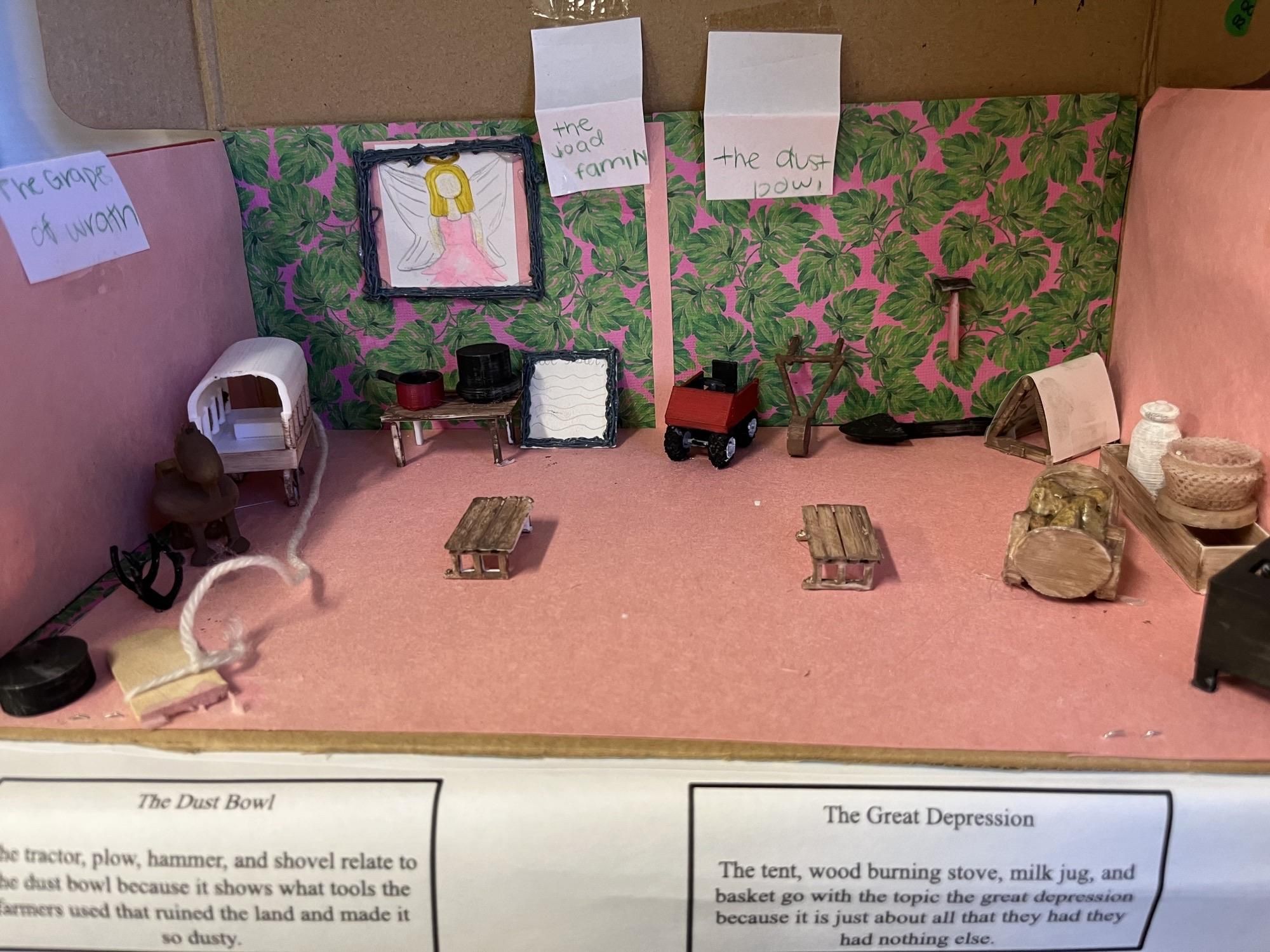 3D Printed Museum Diorama - the Great Depression (ELA) : 8 Steps (with ...