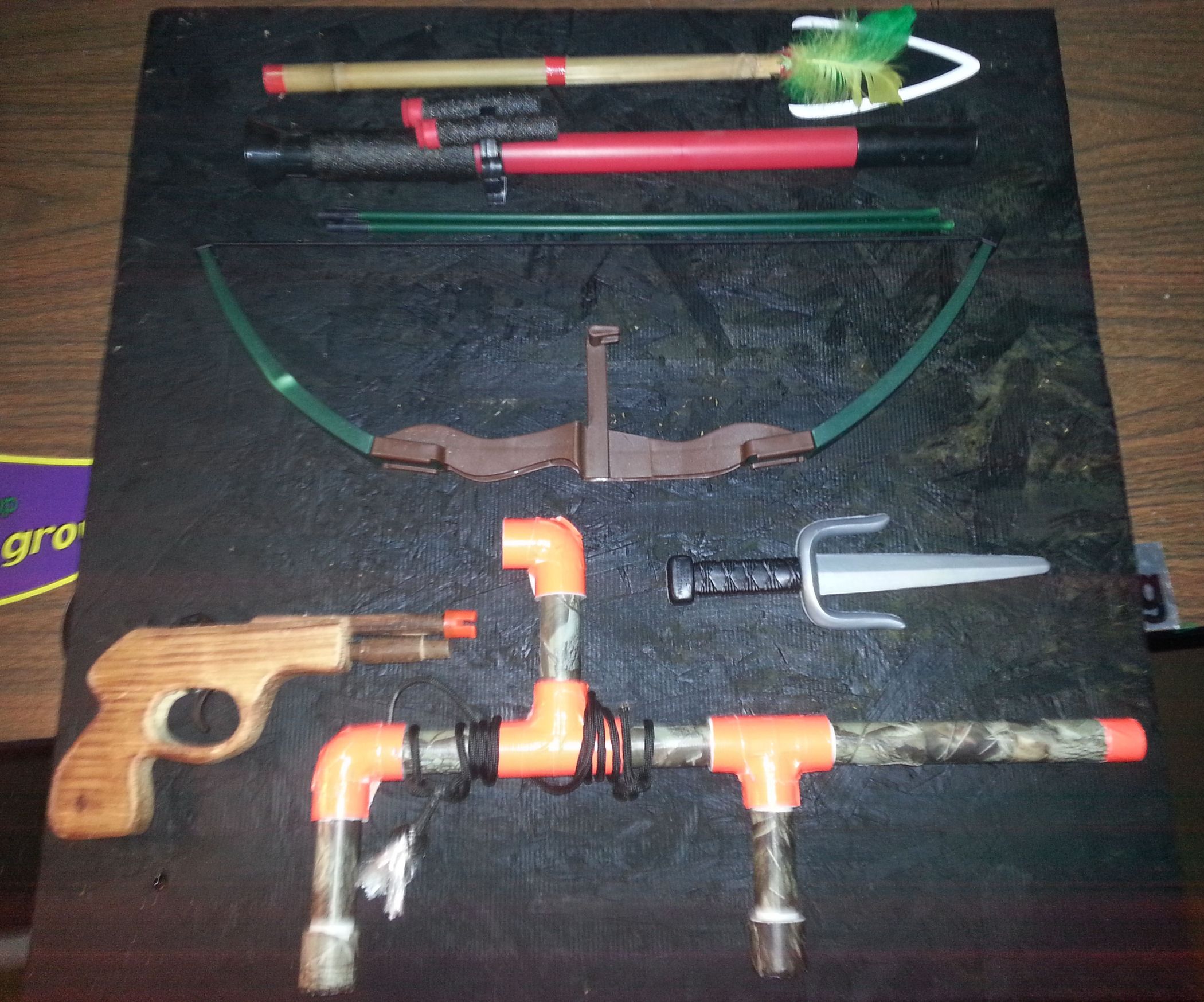 Toy Weapons Display - Instructables