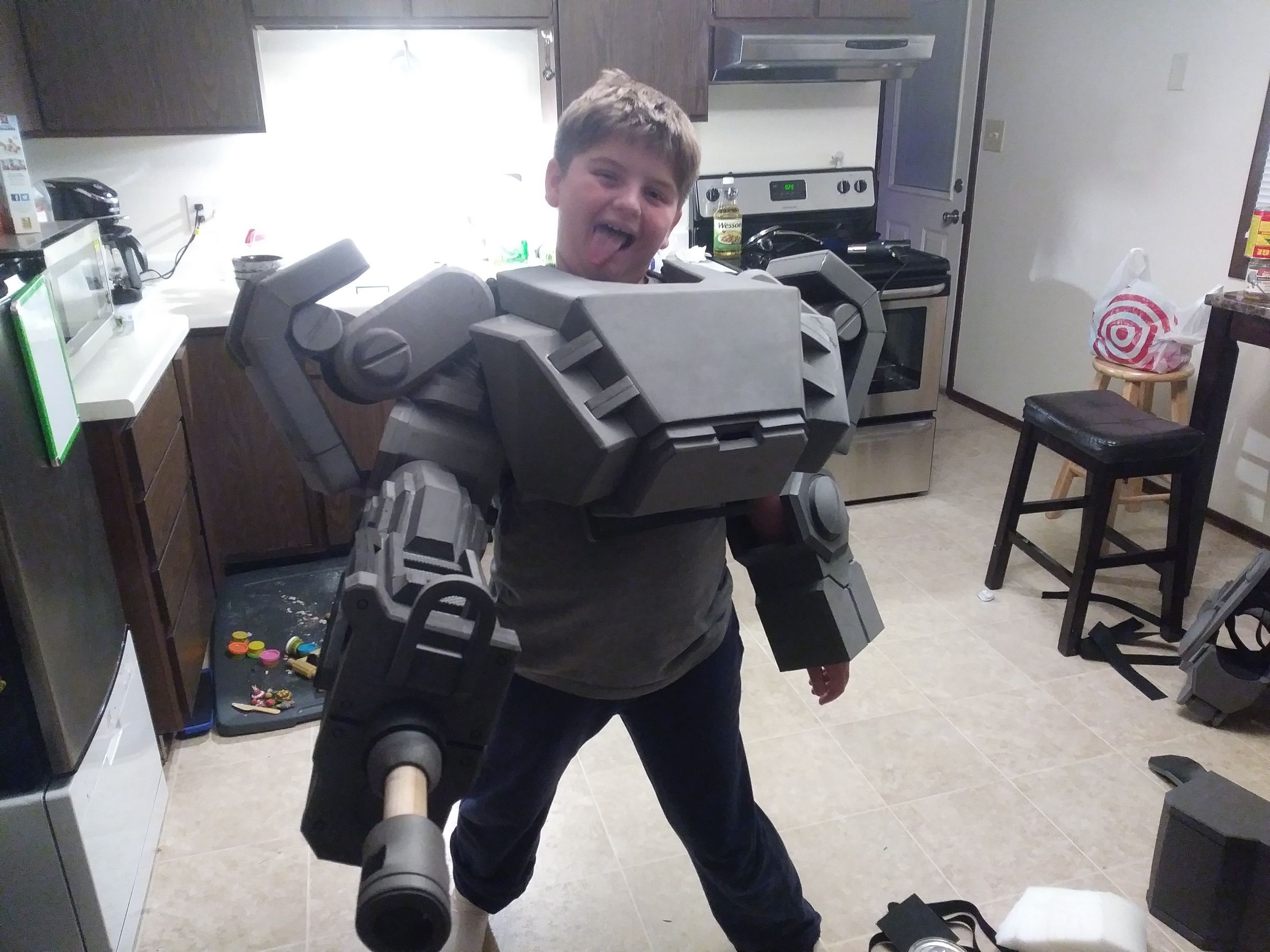 Robot Costume - Bastion From Overwatch : 16 Steps (with Pictures ...