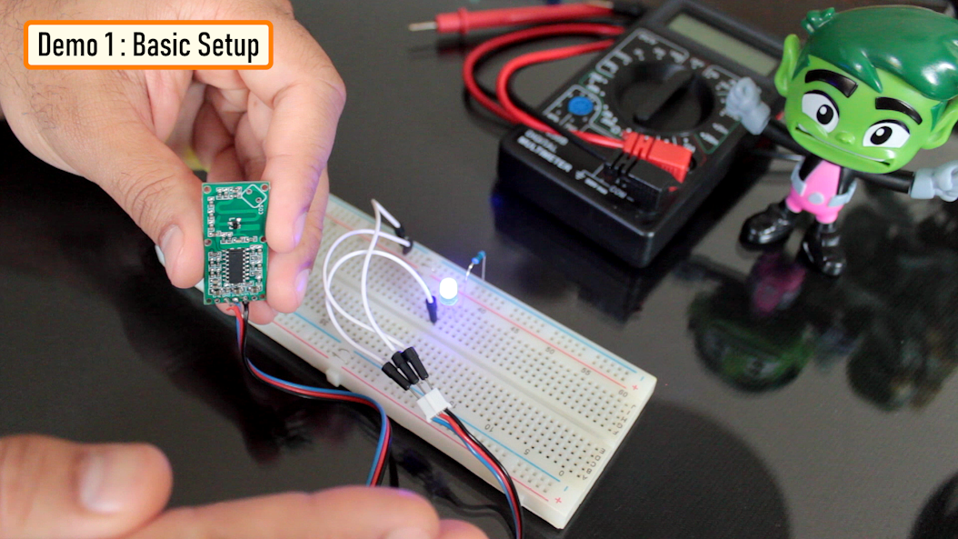 All About RCWL-0516 Microwave Radar Motion Sensor : 15 Steps ...