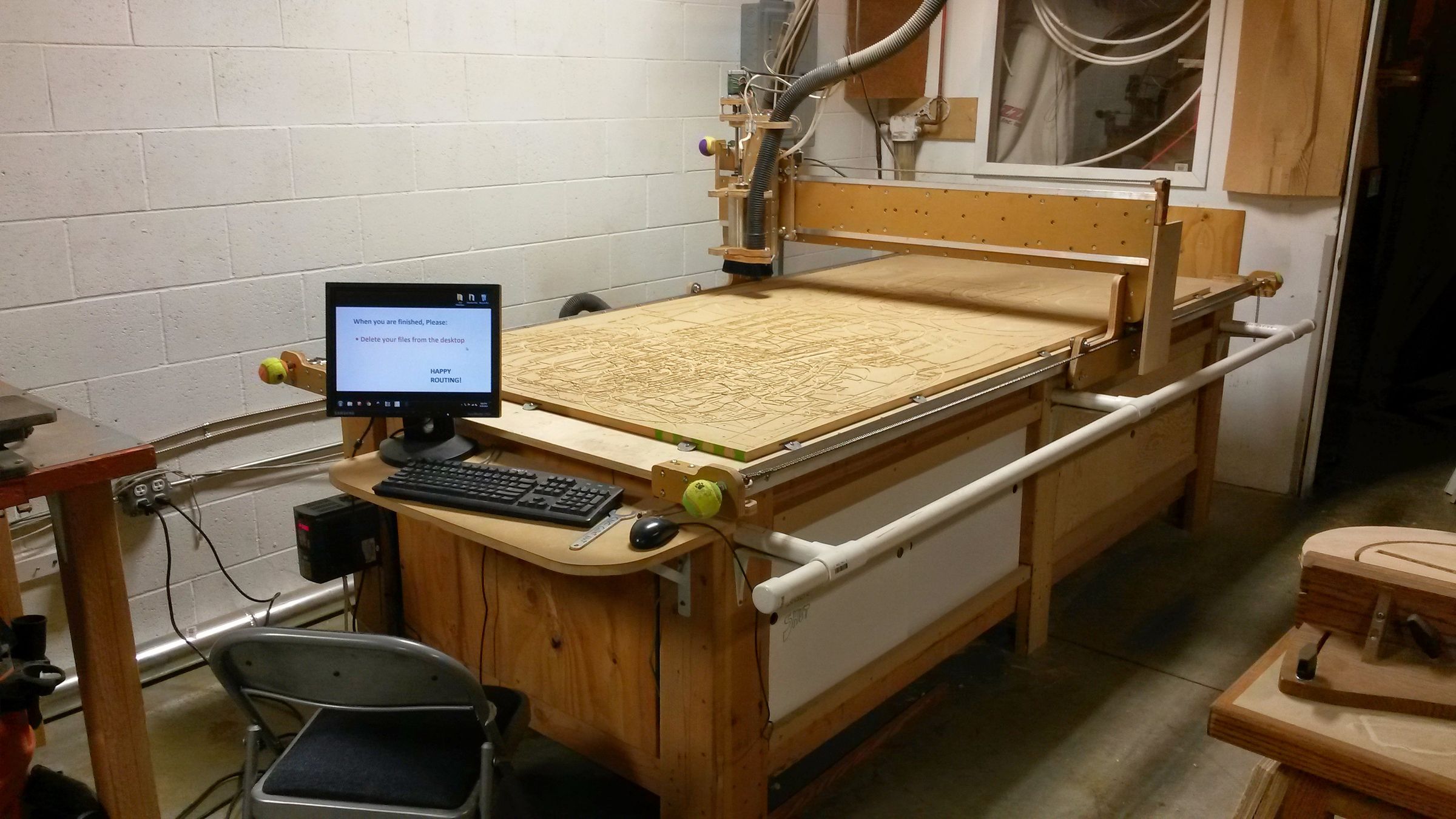CNC Router Bar Stool : 10 Steps (with Pictures) - Instructables