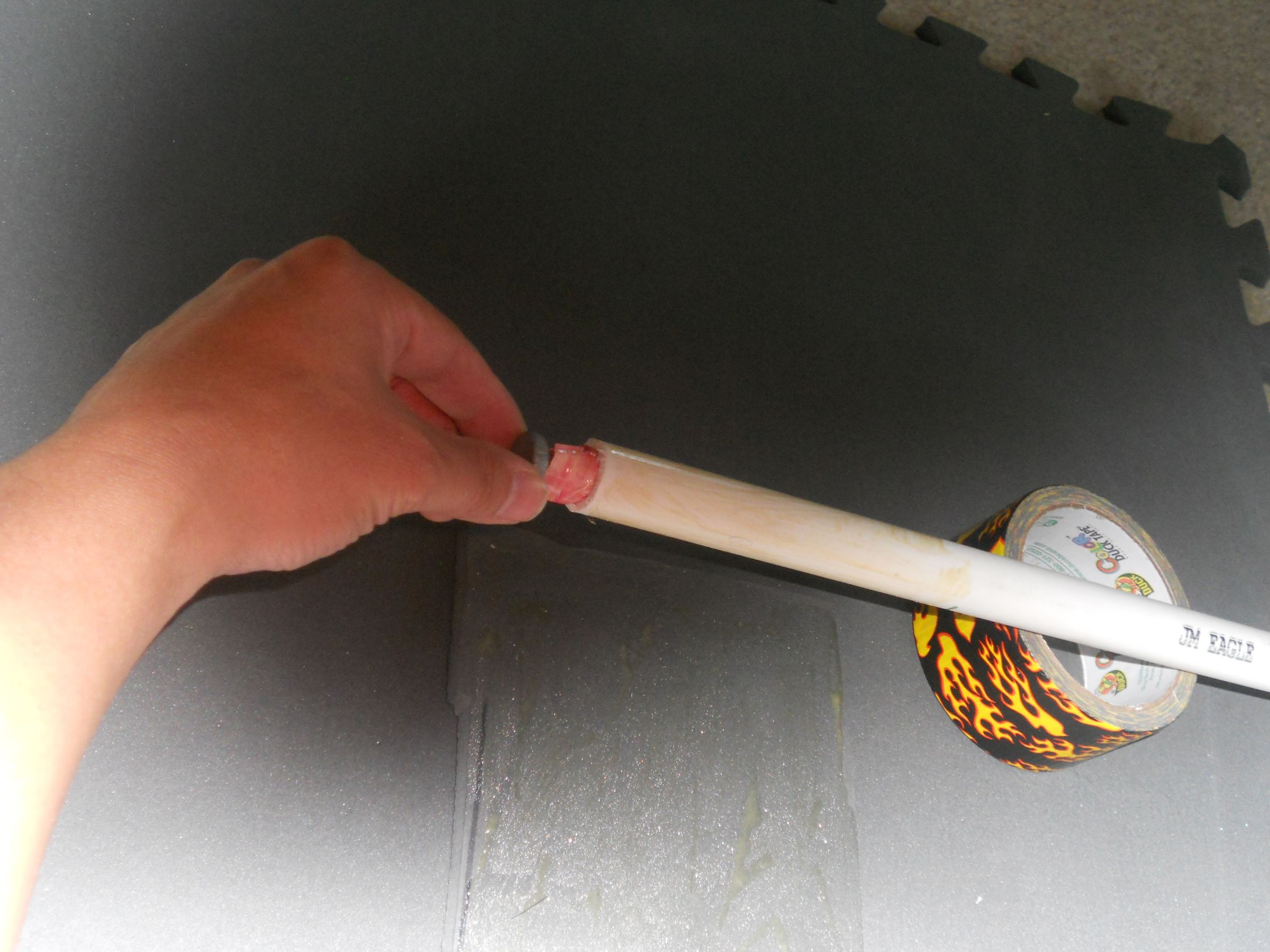 Practice Fire / Contact Staff - Cheap and Easy : 6 Steps - Instructables