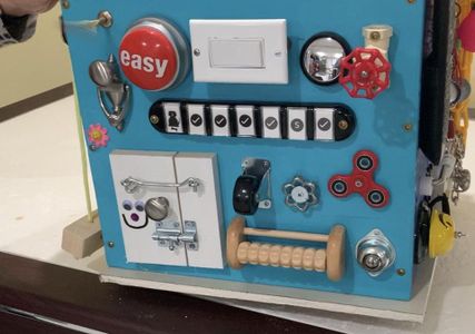 BUSY BOX - a SENSORY DEVELOPMENT TOY : 4 Steps (with Pictures ...