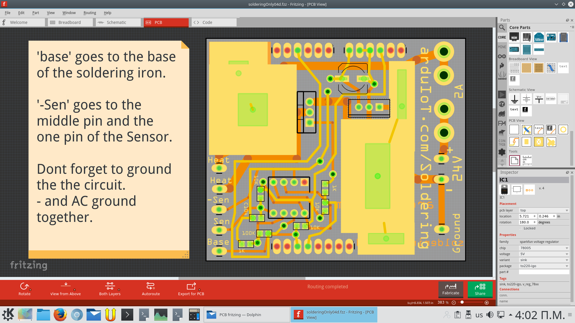 Soldering Station Using Inviot U1, an Arduino Compatible Board. : 3 ...