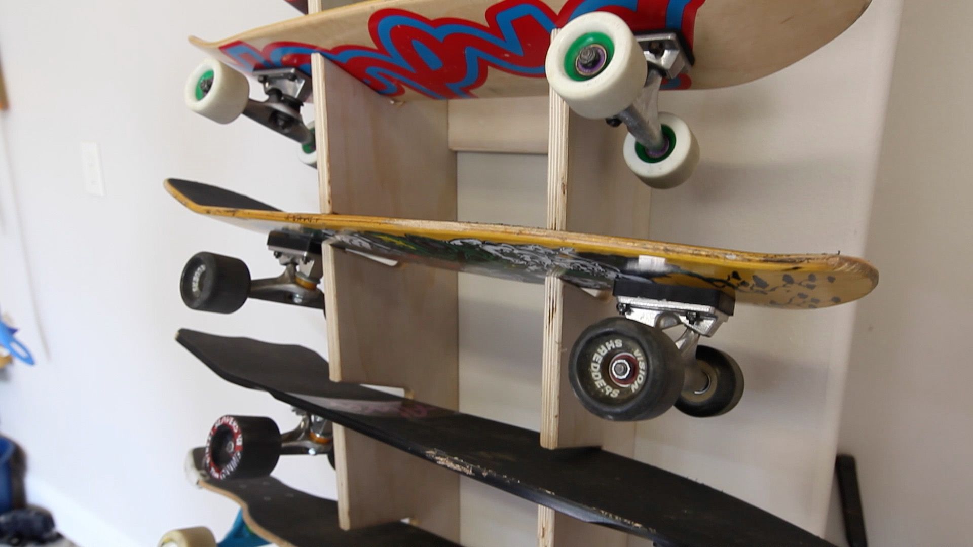 Skateboard Display Rack : 6 Steps (with Pictures) - Instructables