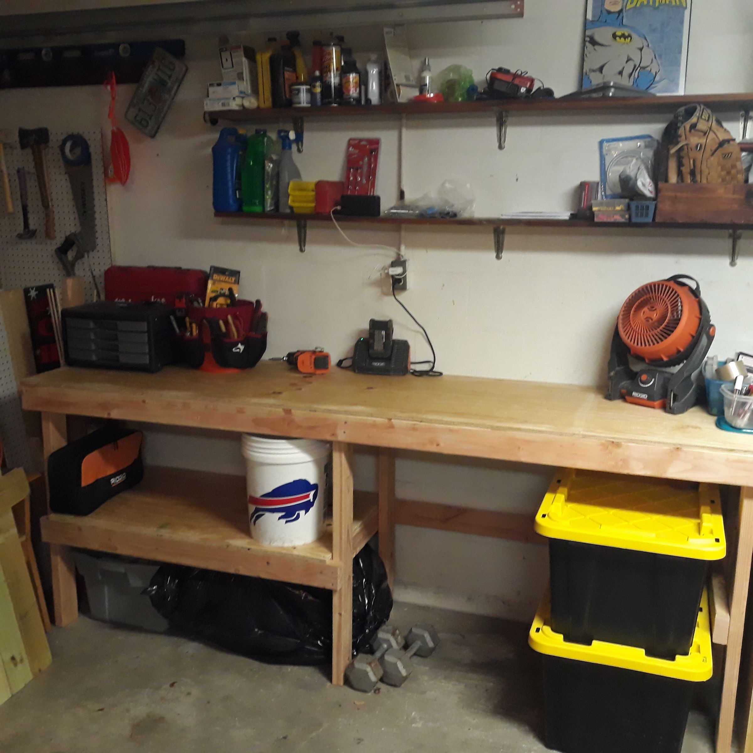 Garage Workbench : 5 Steps (with Pictures) - Instructables