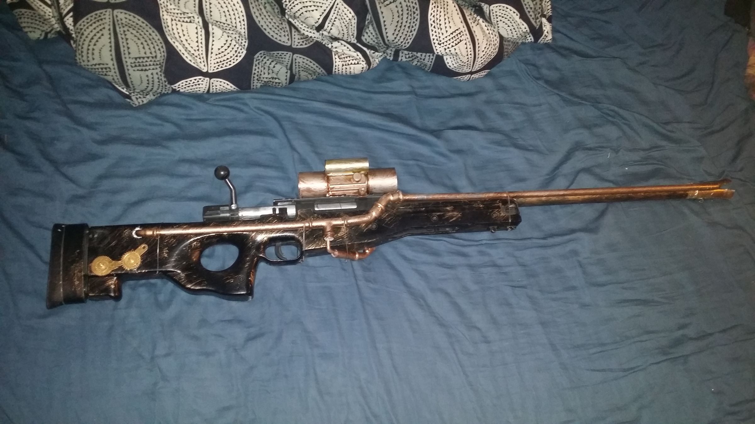 Steampunk T96 Airsoft Rifle : 7 Steps - Instructables