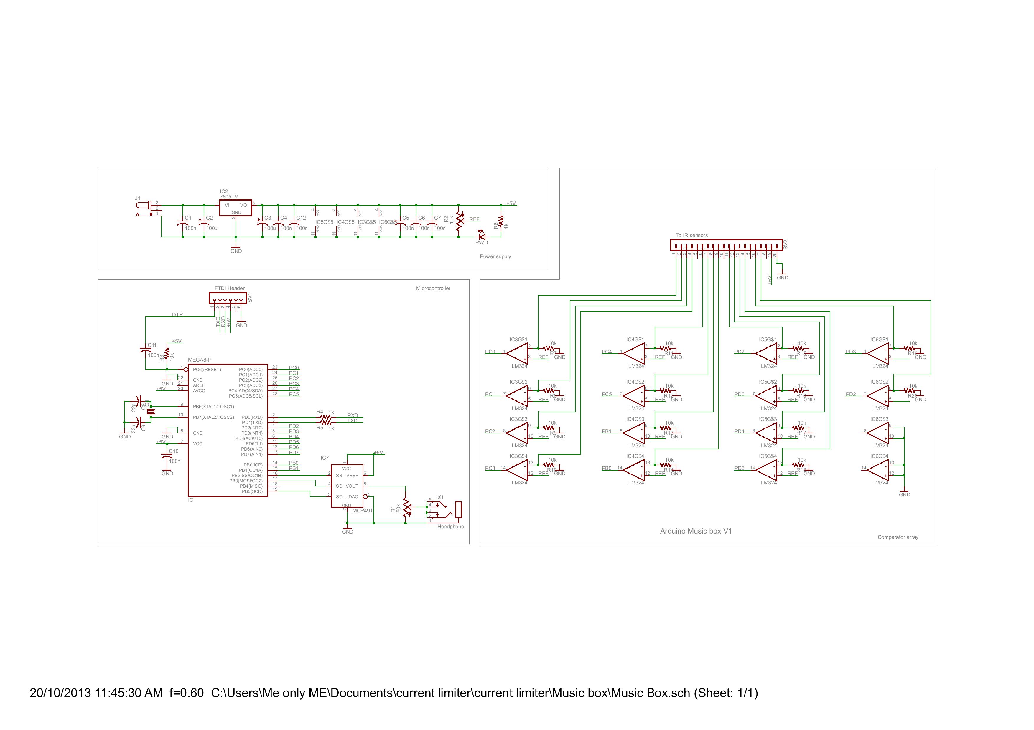 Electronic Music Box Powered by Arduino (sort Of) : 6 Steps (with ...