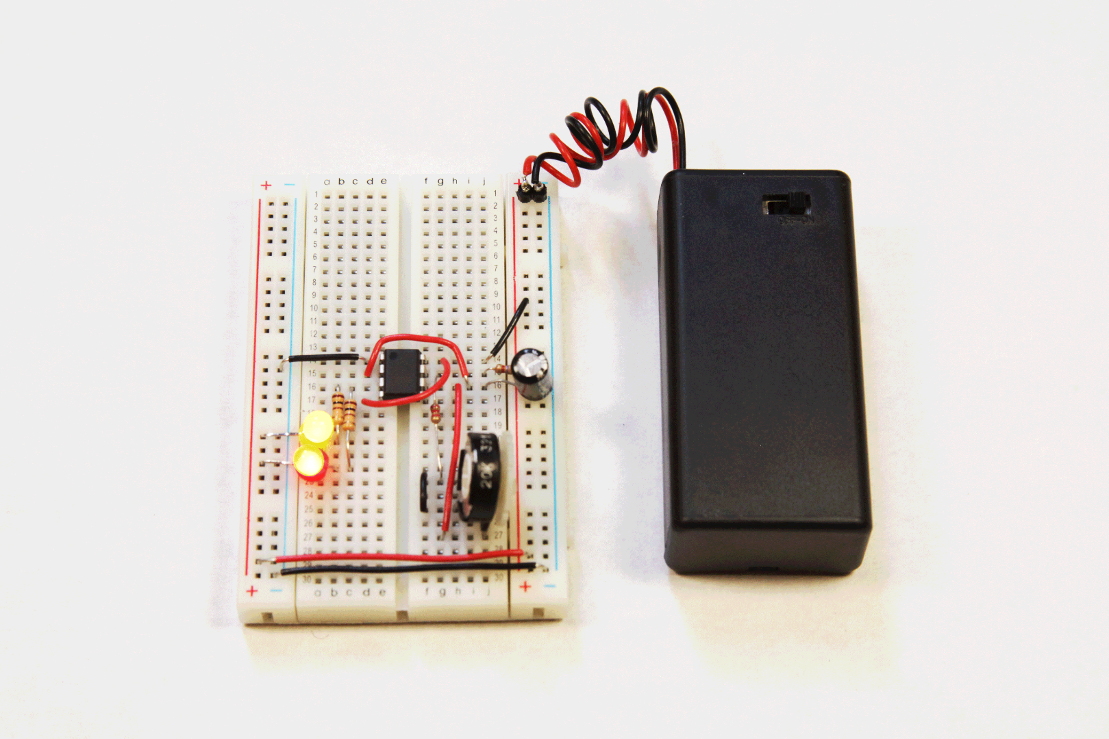 555 LED Flasher - START : 10 Steps - Instructables