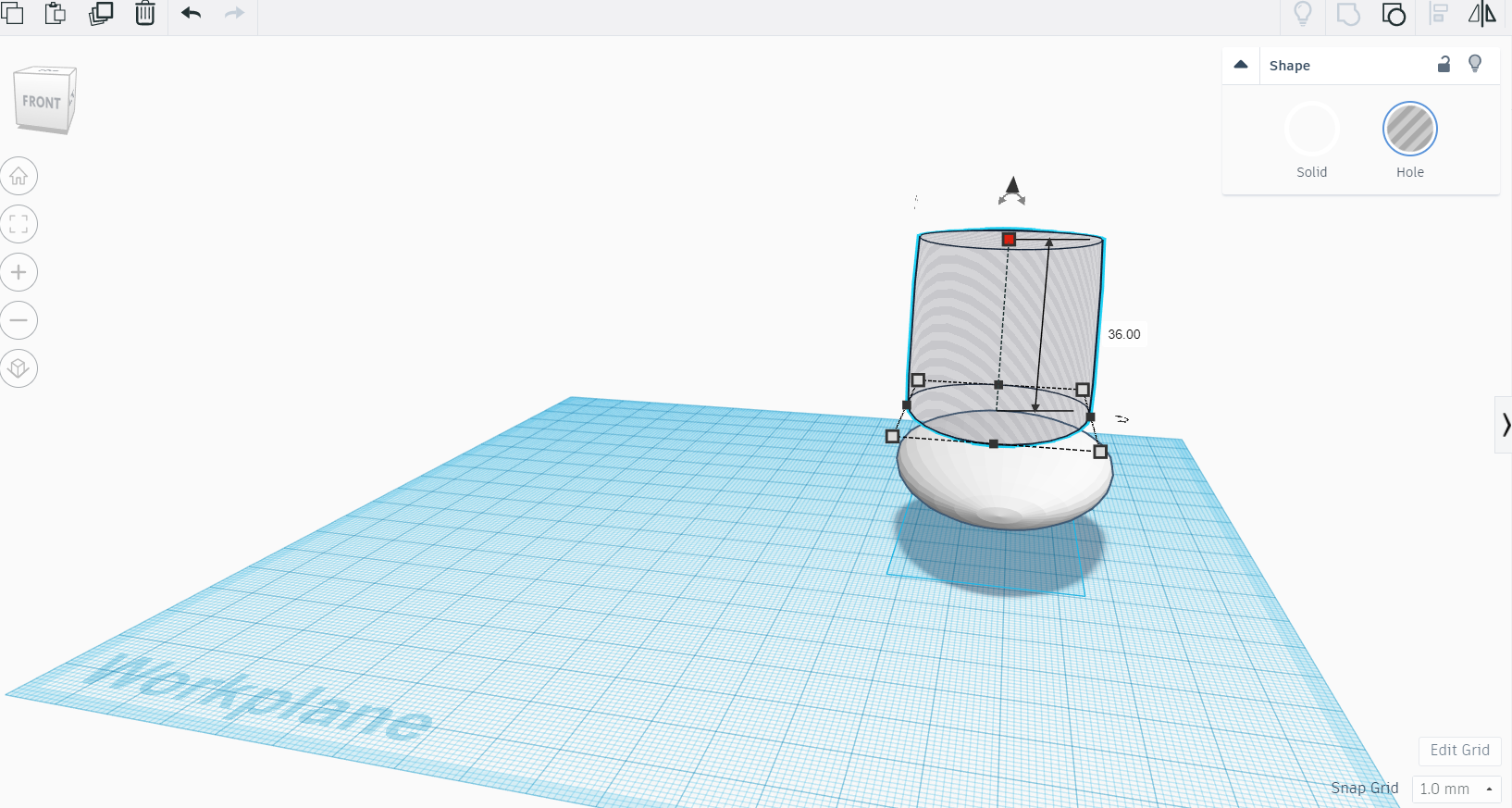 How to Make a Tennis Racket on Tinkercad (Instructable) : 18 Steps ...