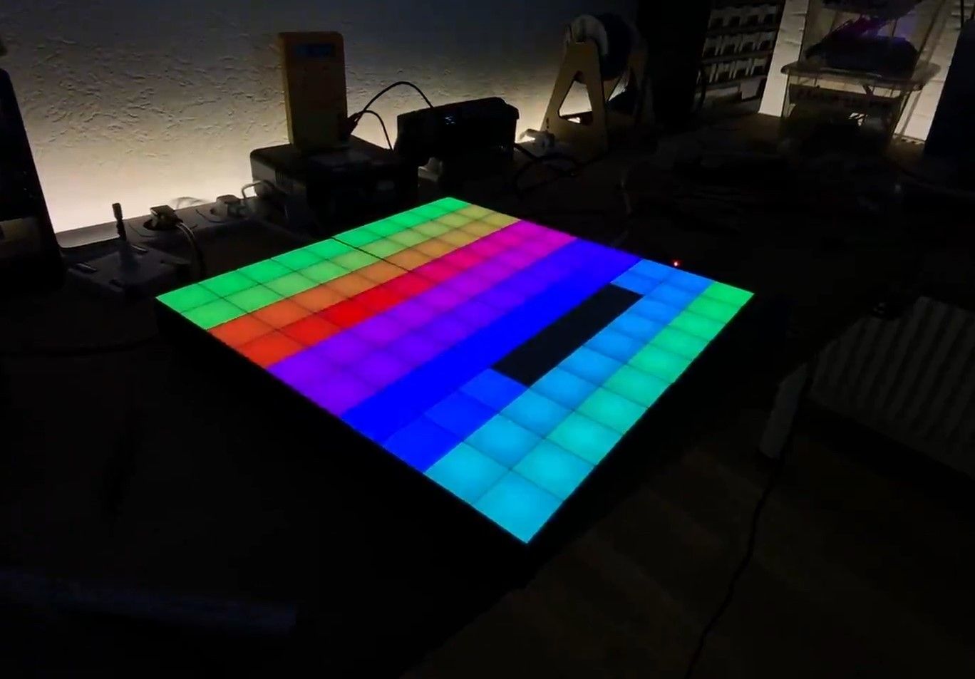10x10 RGB Matrix (3D-Printed) With Adalight Protocol : 7 Steps ...