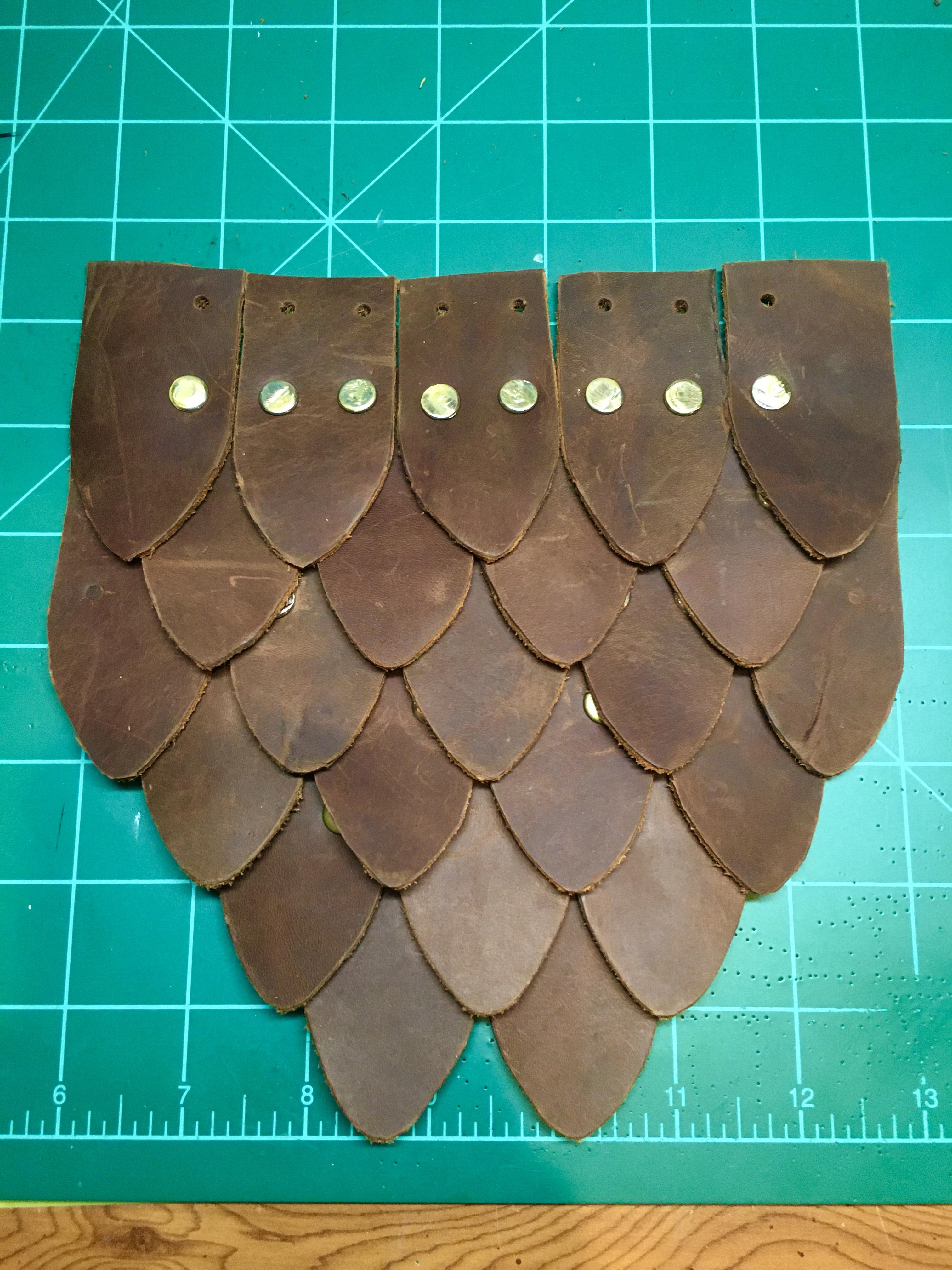 Leather Scale Armor : 5 Steps (with Pictures) - Instructables