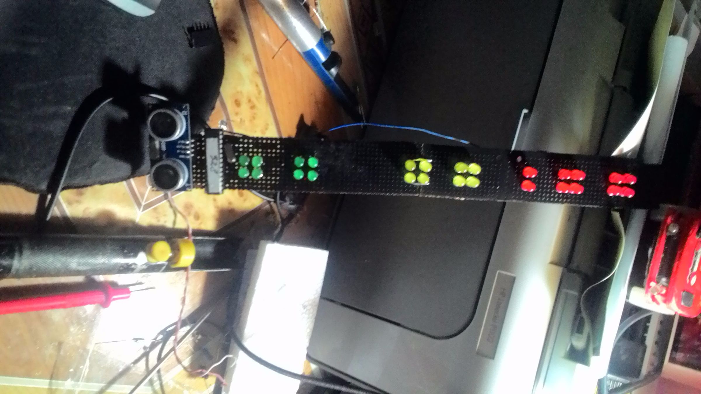 Ultrasonic BIG LED Water Level Indicator : 6 Steps (with Pictures ...