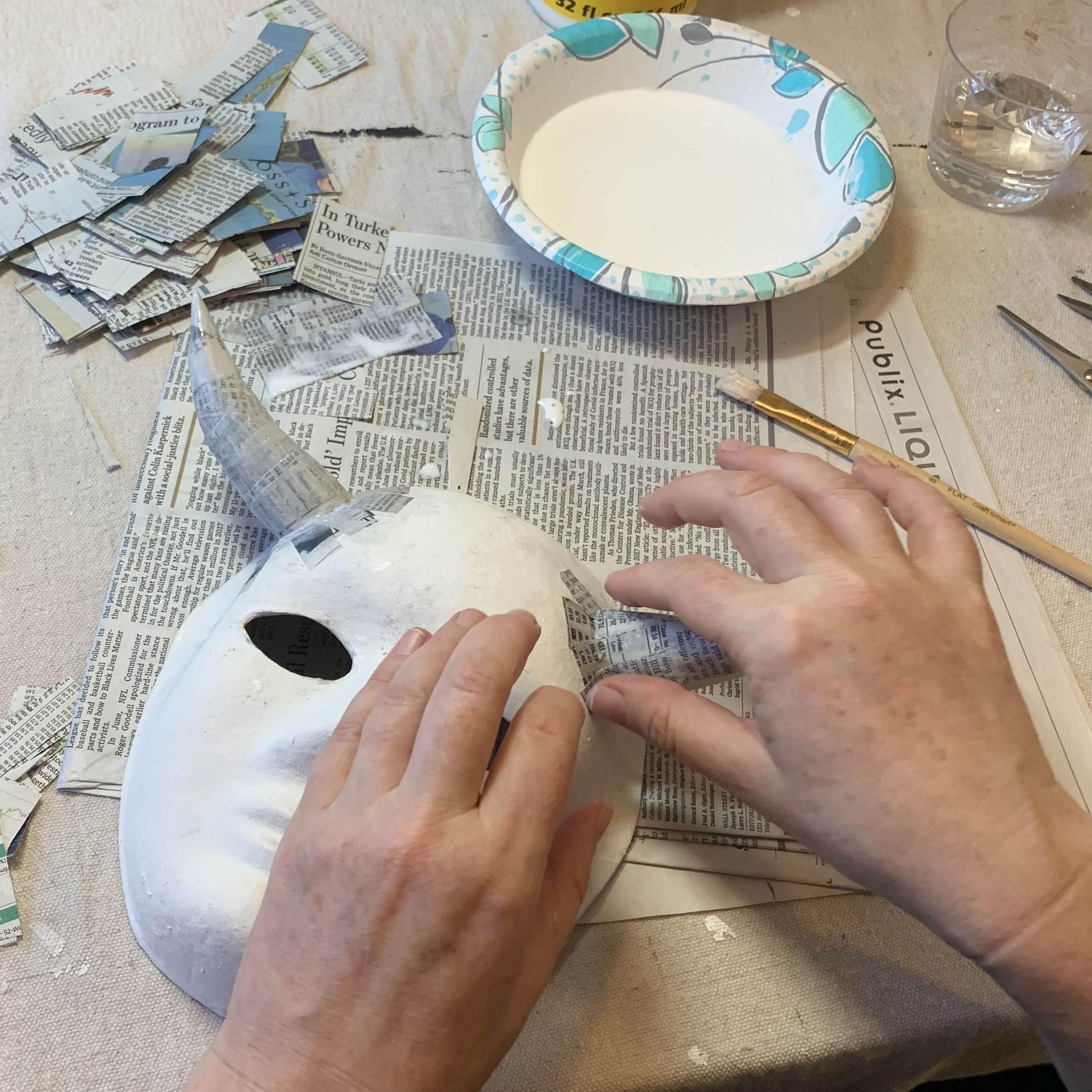 Garden Nymph Halloween Mask : 11 Steps (with Pictures) - Instructables