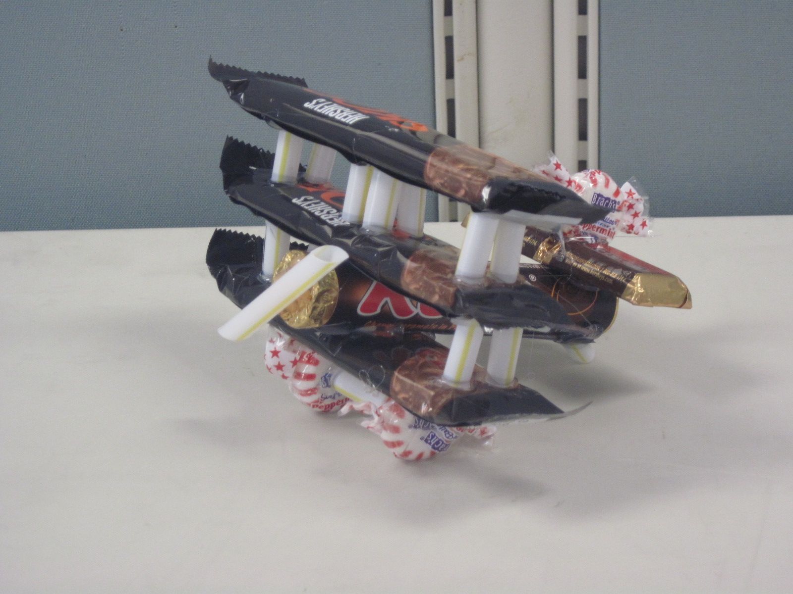 Candy Biplane : 14 Steps - Instructables