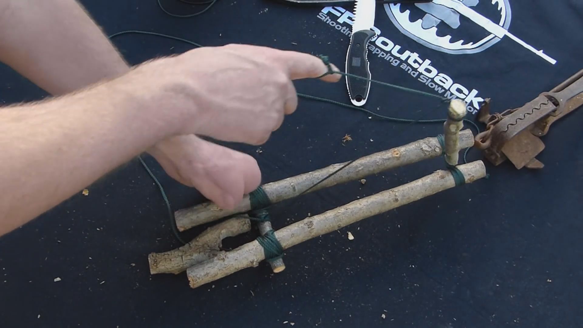 Primitive Torsion Spring Foot Snare : 6 Steps - Instructables