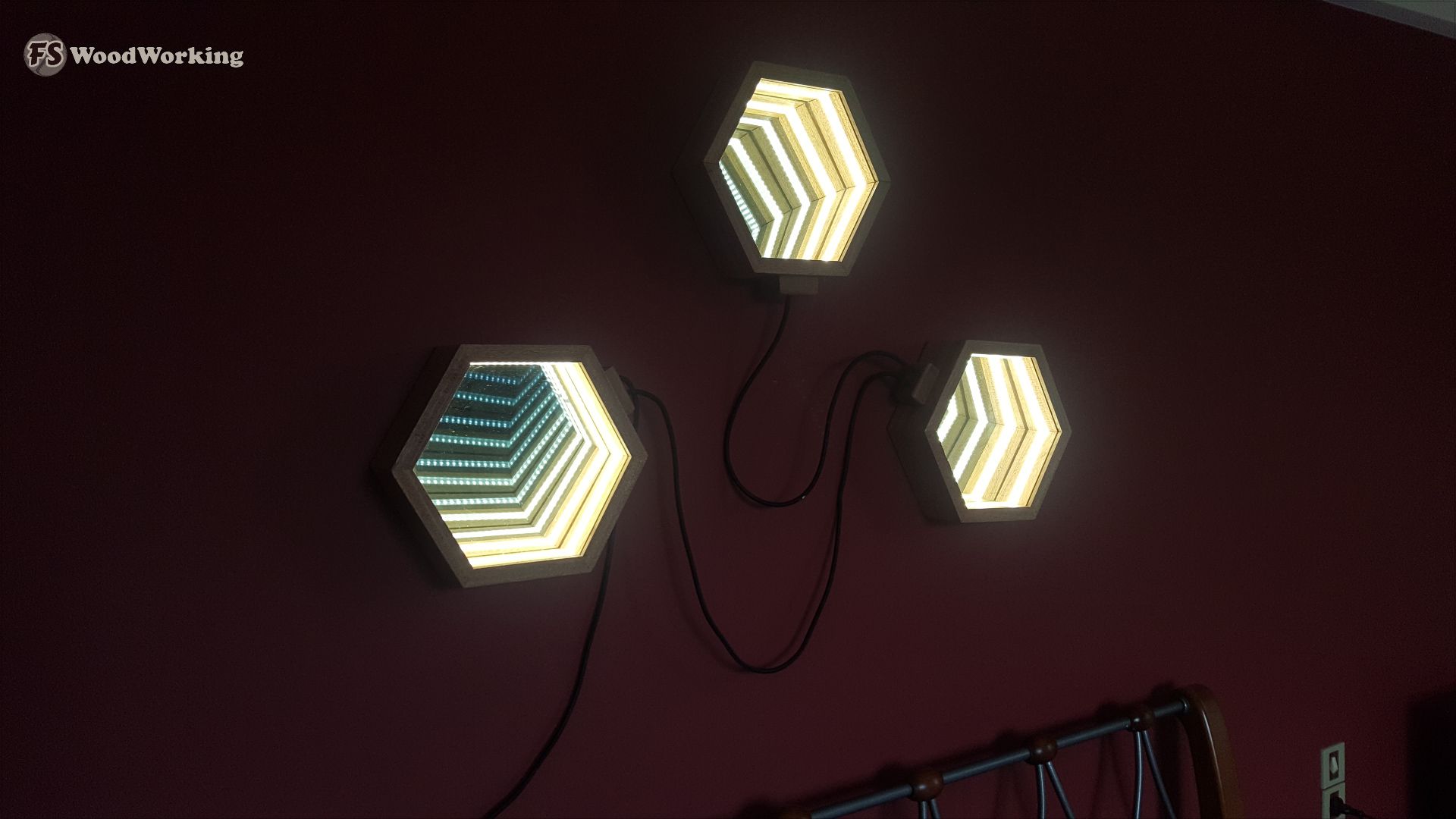 Infinity Mirror Wall Lights : 11 Steps (with Pictures) - Instructables