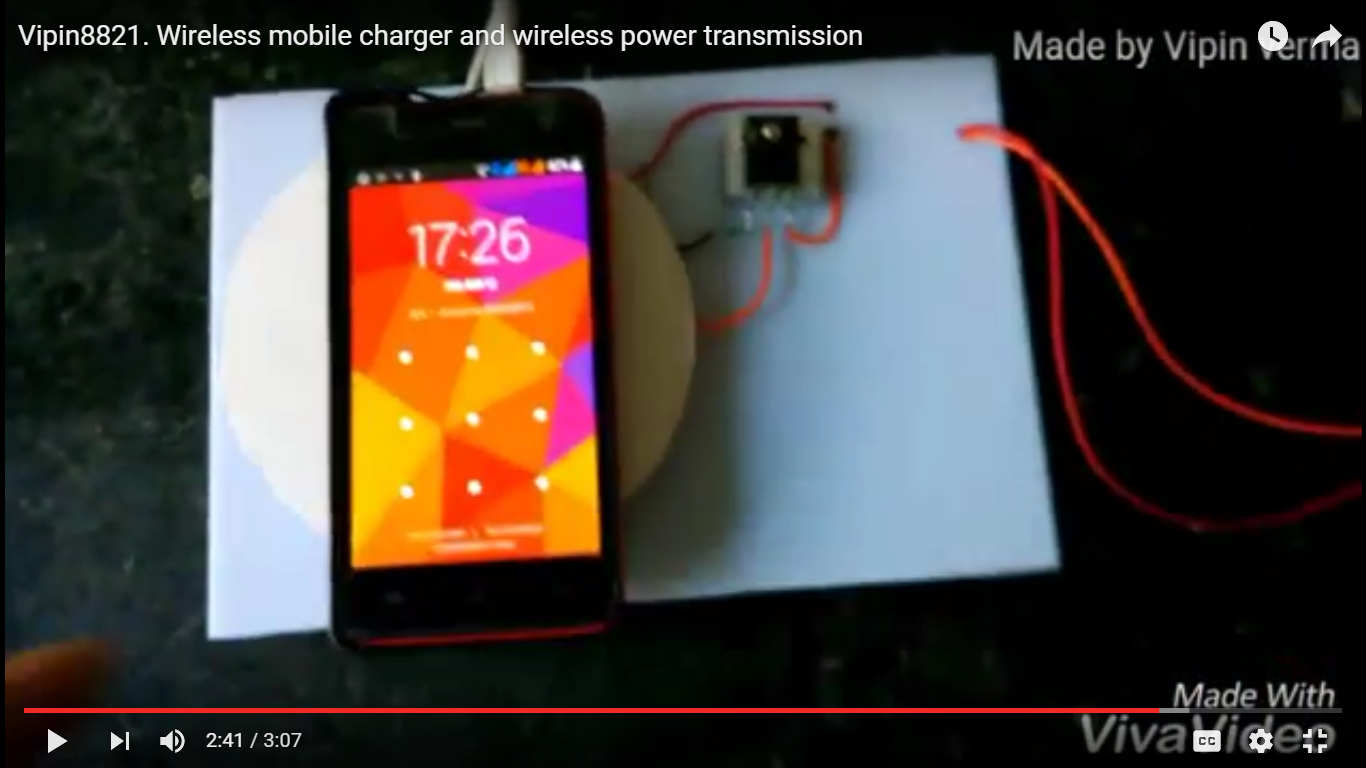 Wireless Mobile Charger : 5 Steps - Instructables
