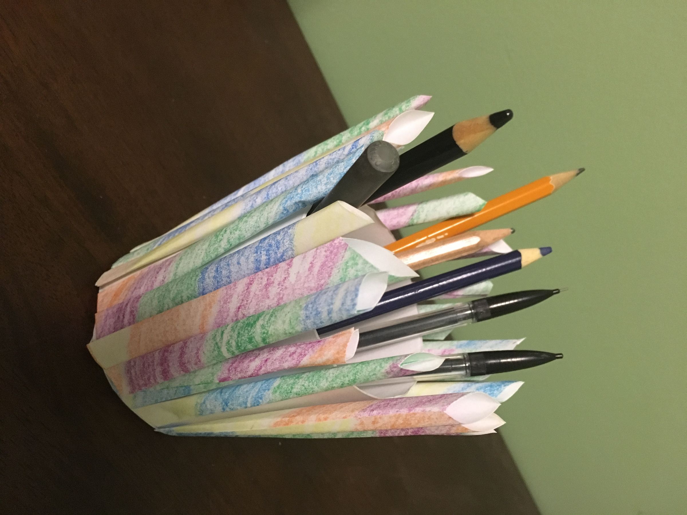 Paper Pencil Bin : 6 Steps - Instructables