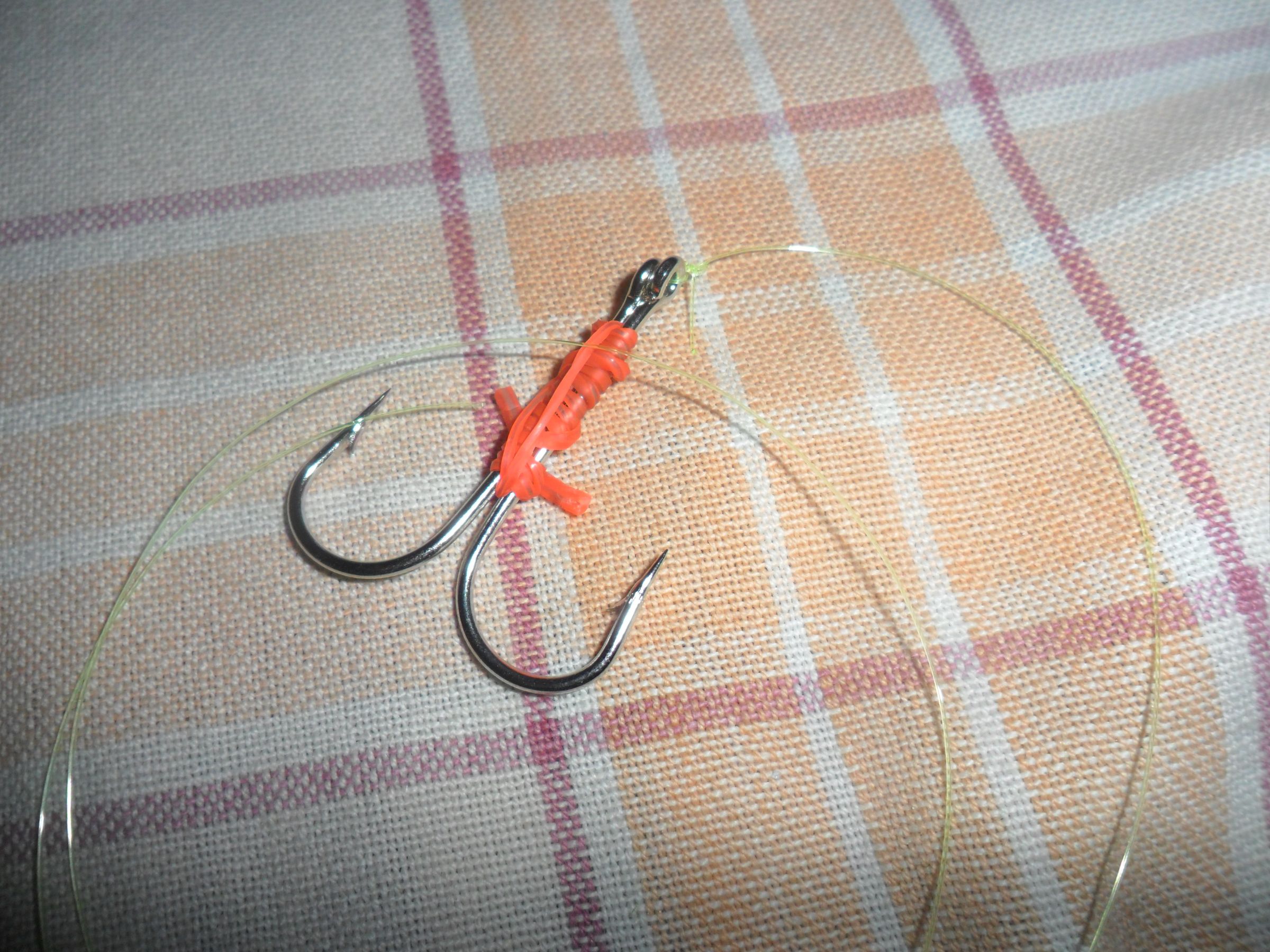 How to Make a Simple Rig and a Double Hook : 10 Steps - Instructables