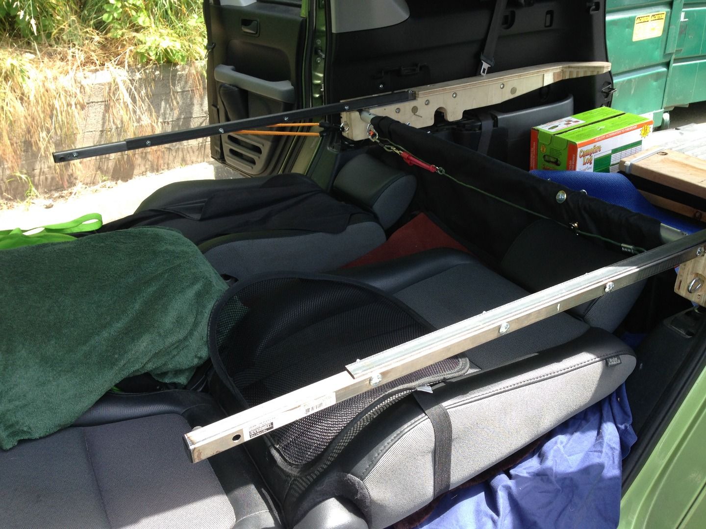 Car Camping in a Compact Car : 7 Steps (with Pictures) - Instructables