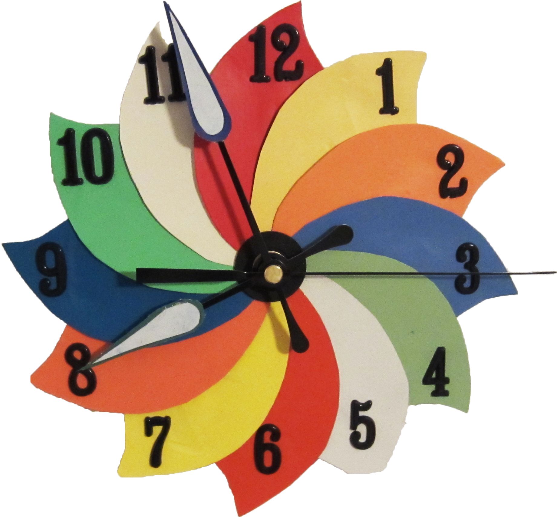 Paint Swatch Clock : 5 Steps (with Pictures) - Instructables